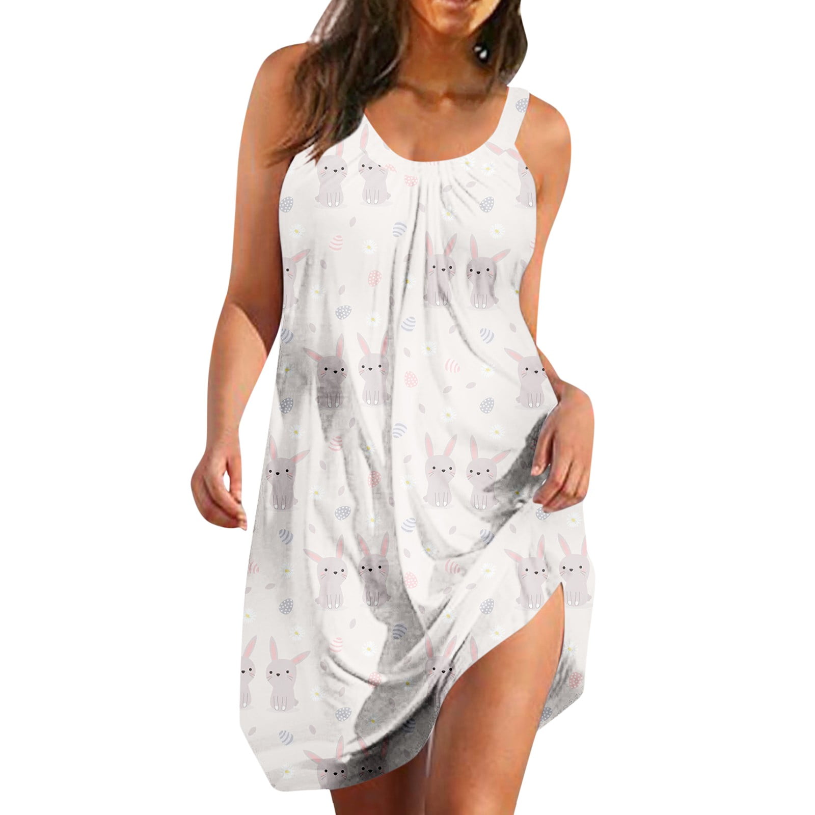 Yuhaotin Female Spring Dresses For Women 2024 Wedding Guest Easter