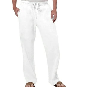Mens Sweatpants Zipper Fly