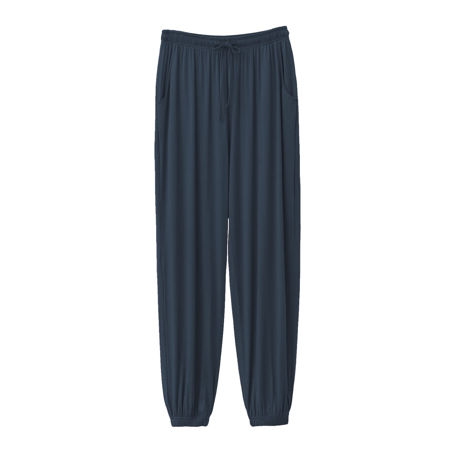 YUHAOTIN Mens Sweatpants Tall 34 Inseam Long Male Home Pants Solid ...