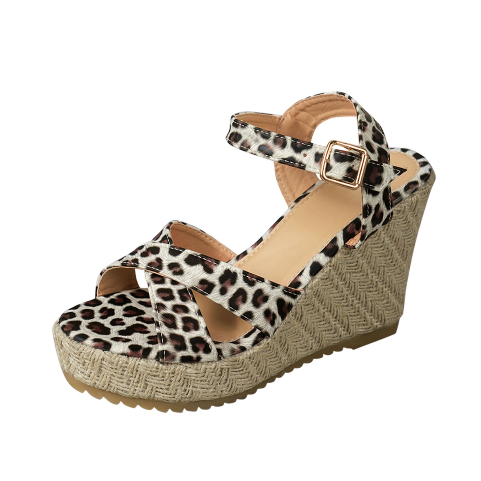 YUHAOTIN Spring Sandals for Women 2024 Summer Fashion Platform Open Toe ...