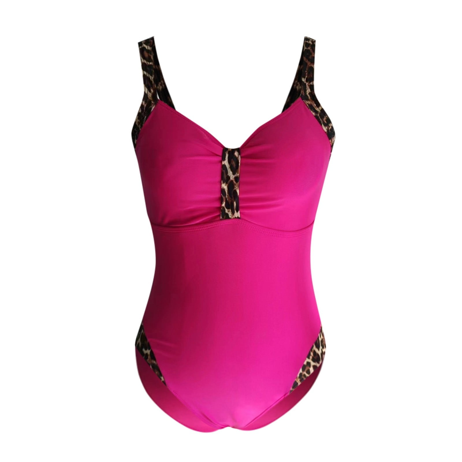 YUHAOTIN Womens Swimsuits 1 Piece Black Swimsuit Solid Color Thin ...