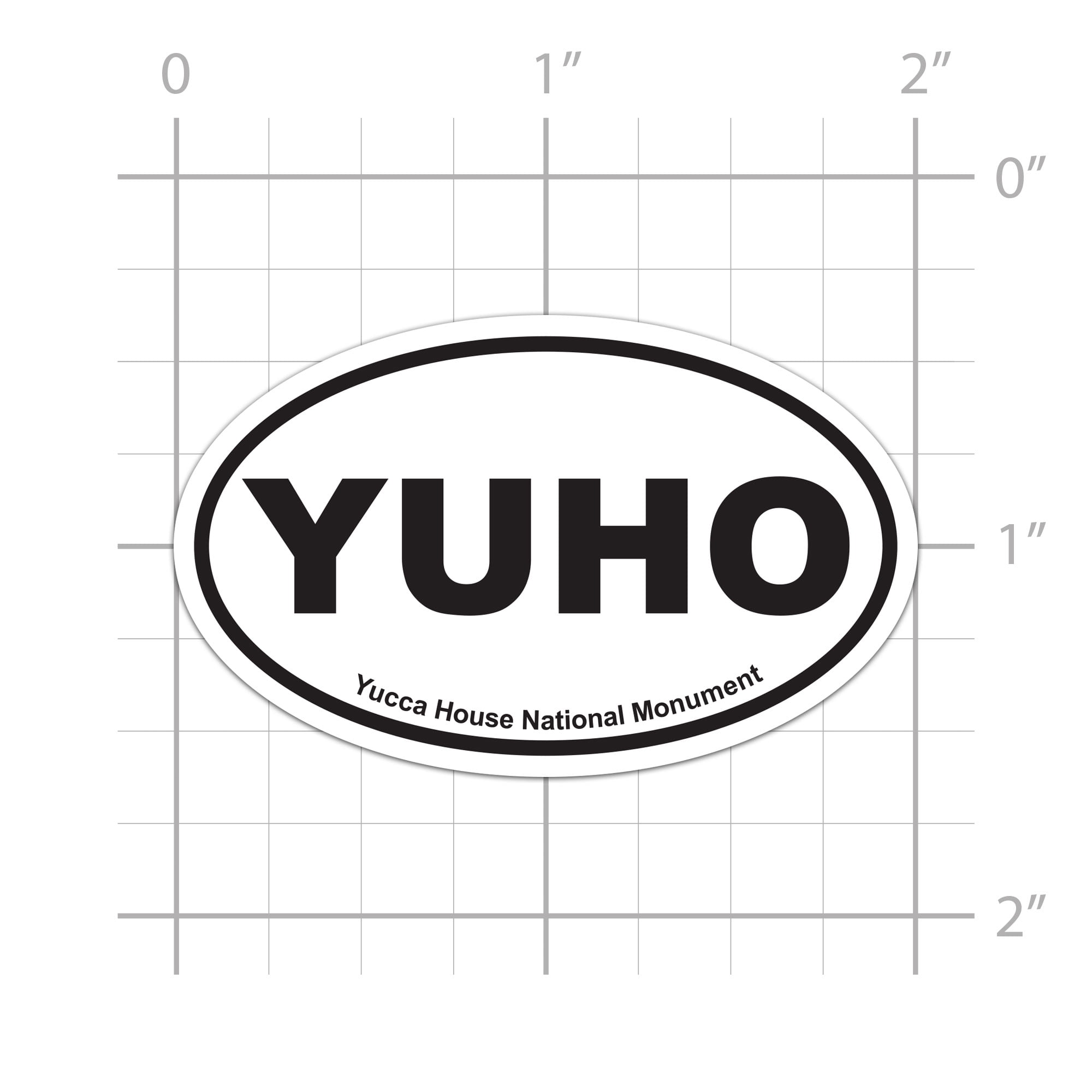 YUHO Yucca House National Monument Sticker for water bottle phone ...