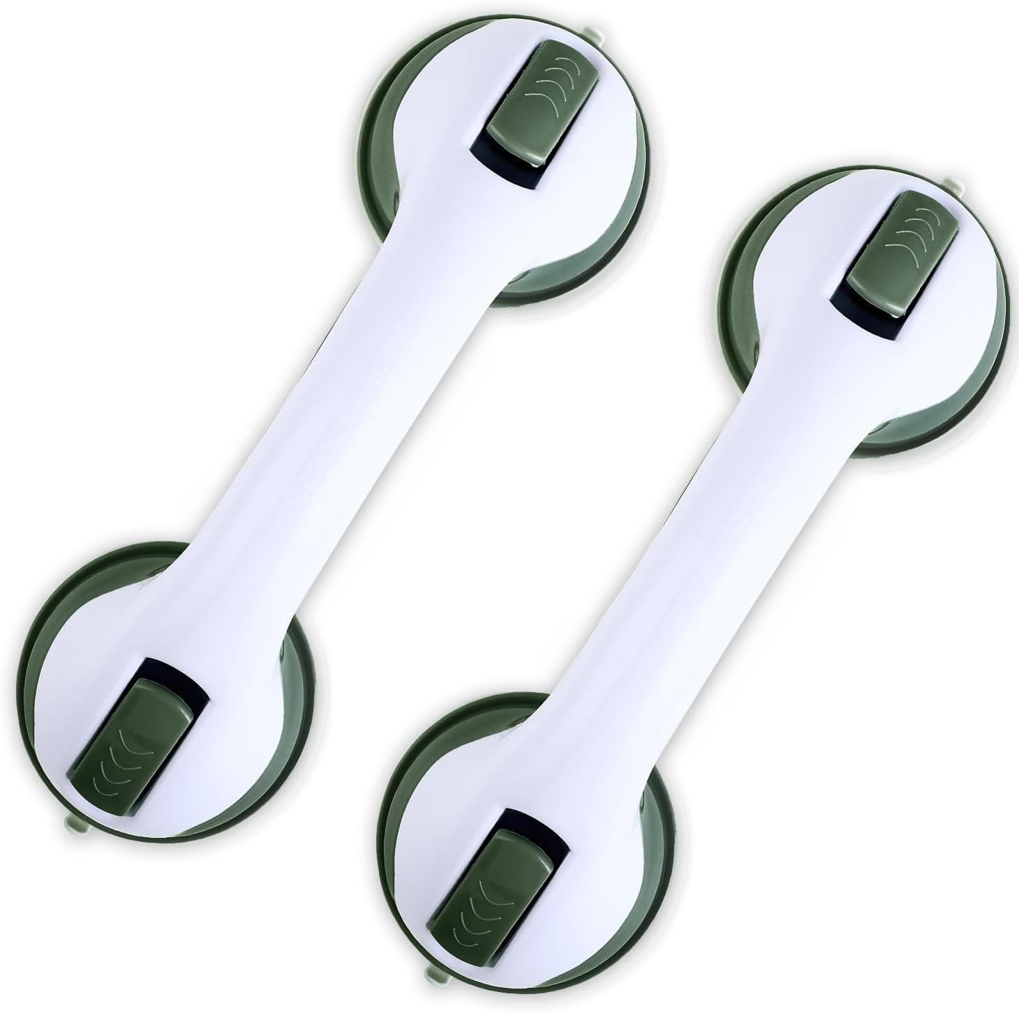 YUHUINCZRY 2 Pack Grab Bars for Bathtubs and Showers, 12'' Strong ...