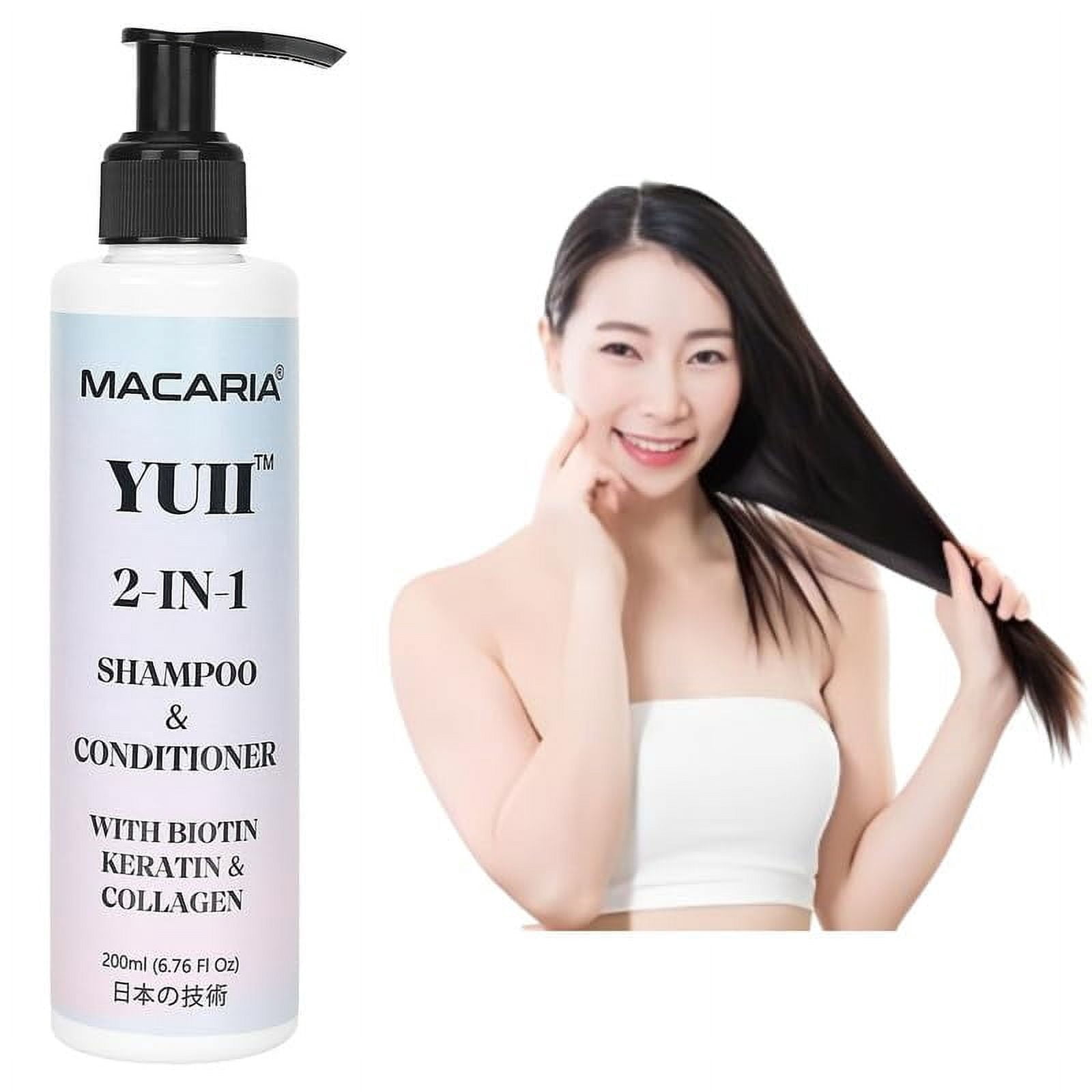 YUII Shampoo & Conditioner With Biotin, Keratin & Collagen for Falling ...