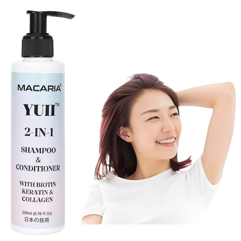 YUII biotin and collagen shampoo and conditioner thick and full hair ...