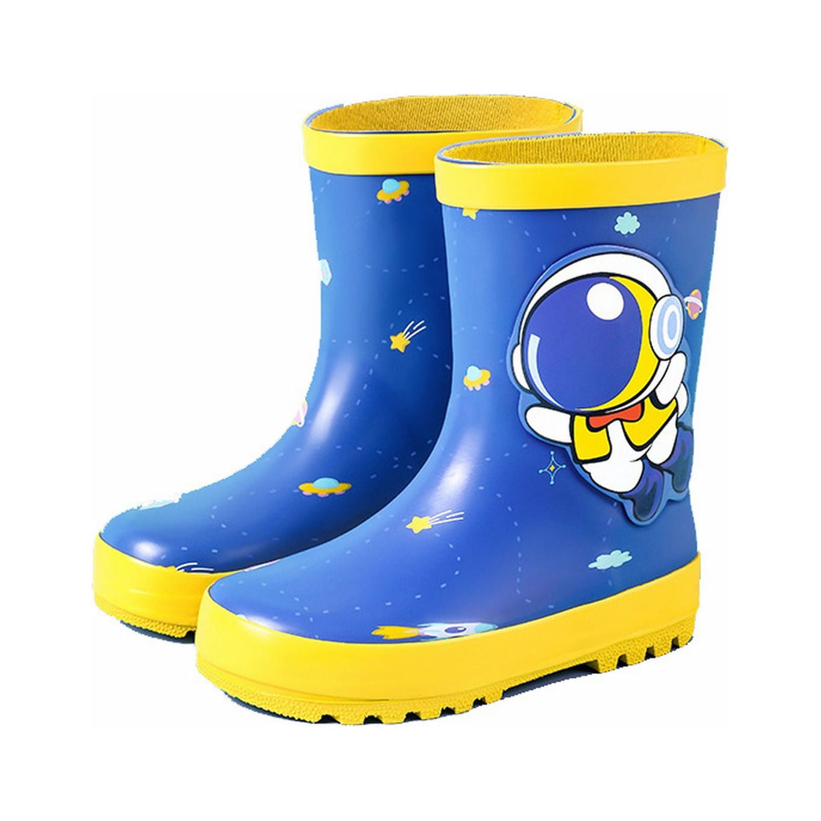 YUIVH Toddler And Kids Rain Boots Children's Rain Shoes Baby Boys Girls ...