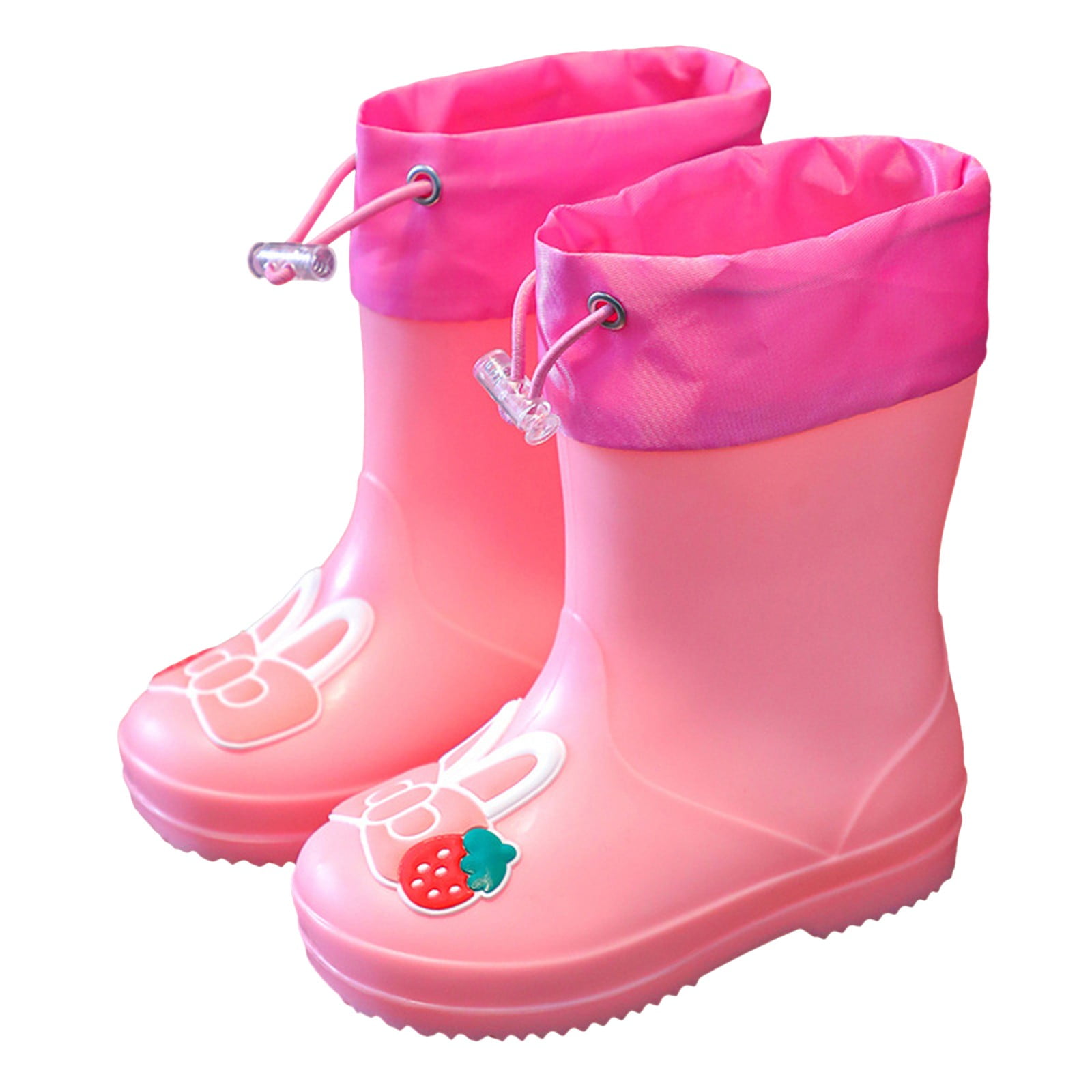 YUIVH Toddler Rain Boots Light Up Rain Boot For Child Kids Rain Boot ...
