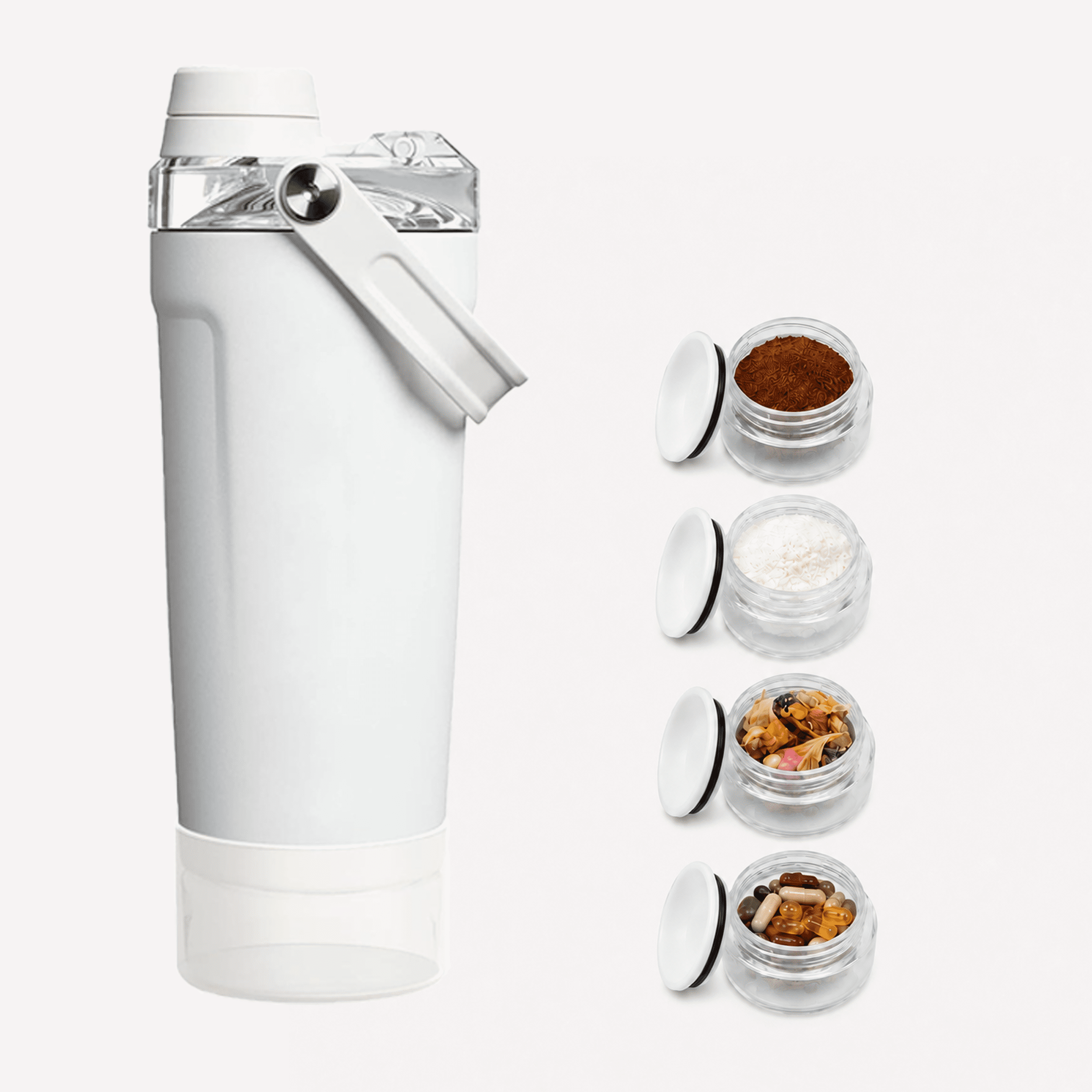 YUJING SUPERLIFE 20oz Stainless Steel Protein Shaker Bottle with ...