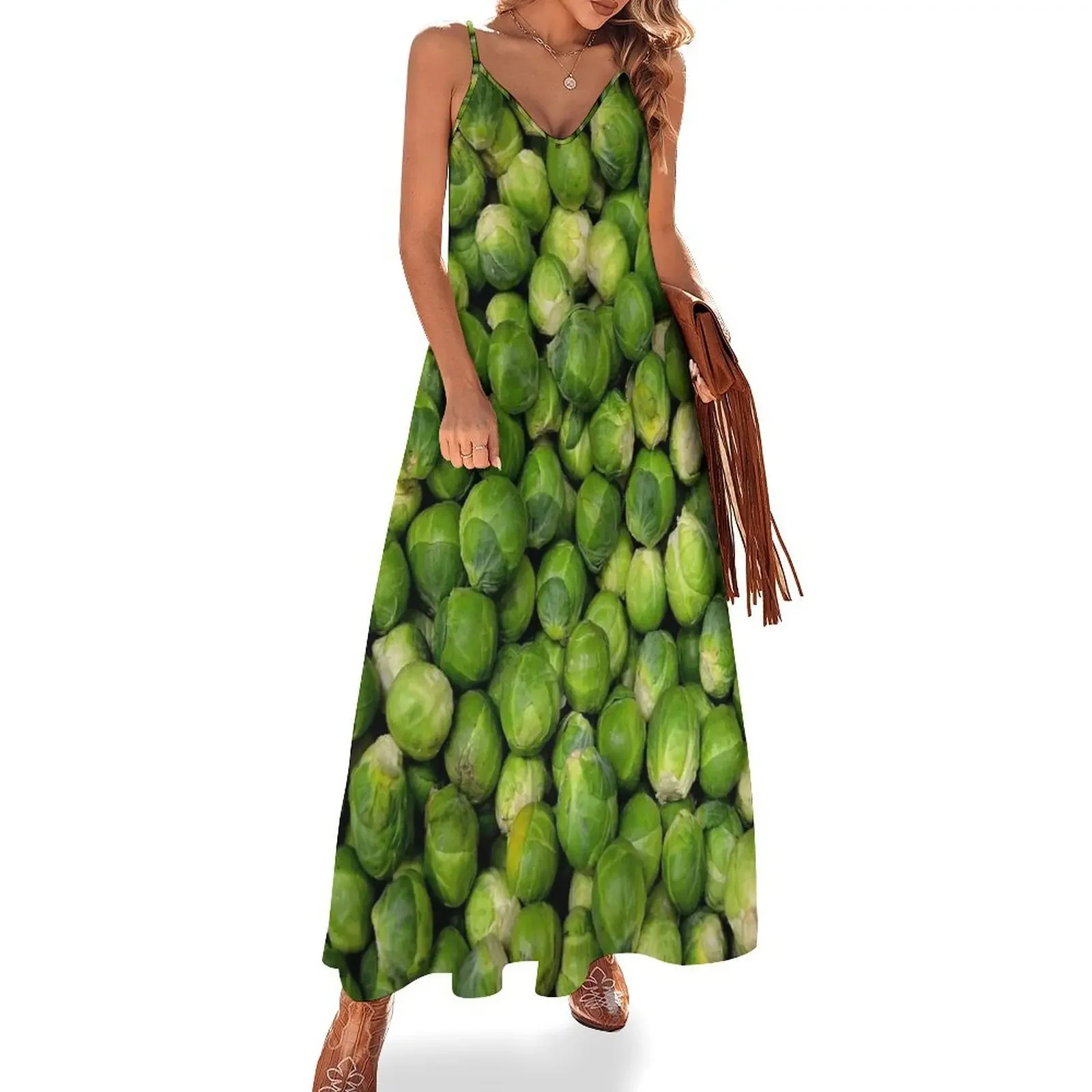 YUK! Brussels Sprouts Yes Brussel Cge Dress Mini Skirt Tee Sleeveless ...