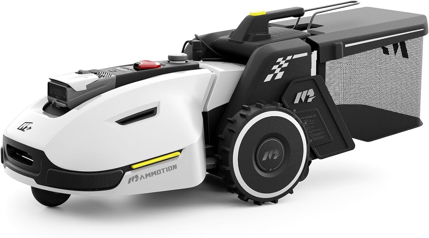 YUKA 1500 Robot Lawn Mower, 3D Vision Positioning & RTK Fusion Mapping System for 0.37 Acres ...