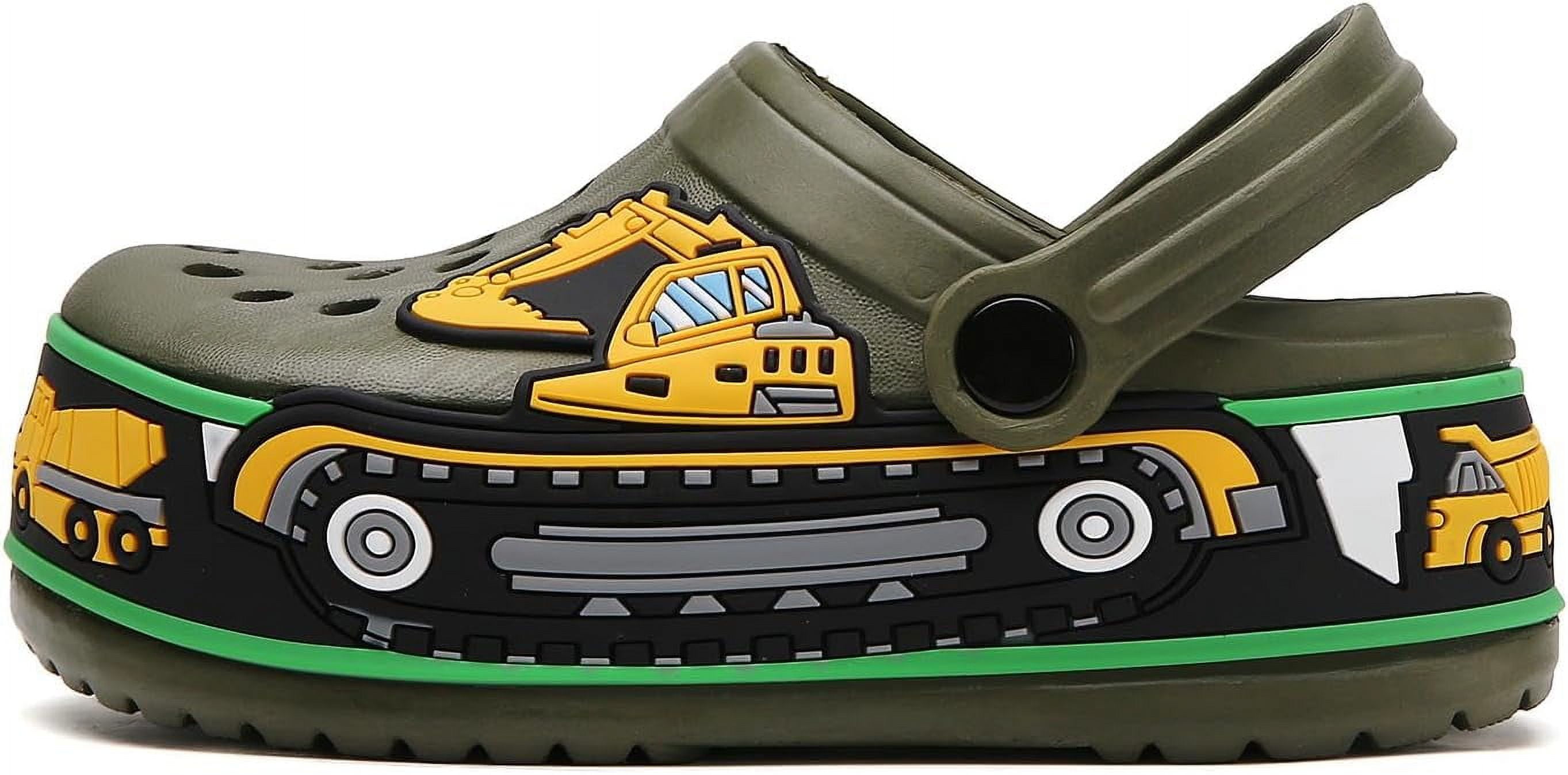 YUKTOPA Girls Boys Clogs Shoes Cartoon Slides Sandals Little Kid's Slip ...