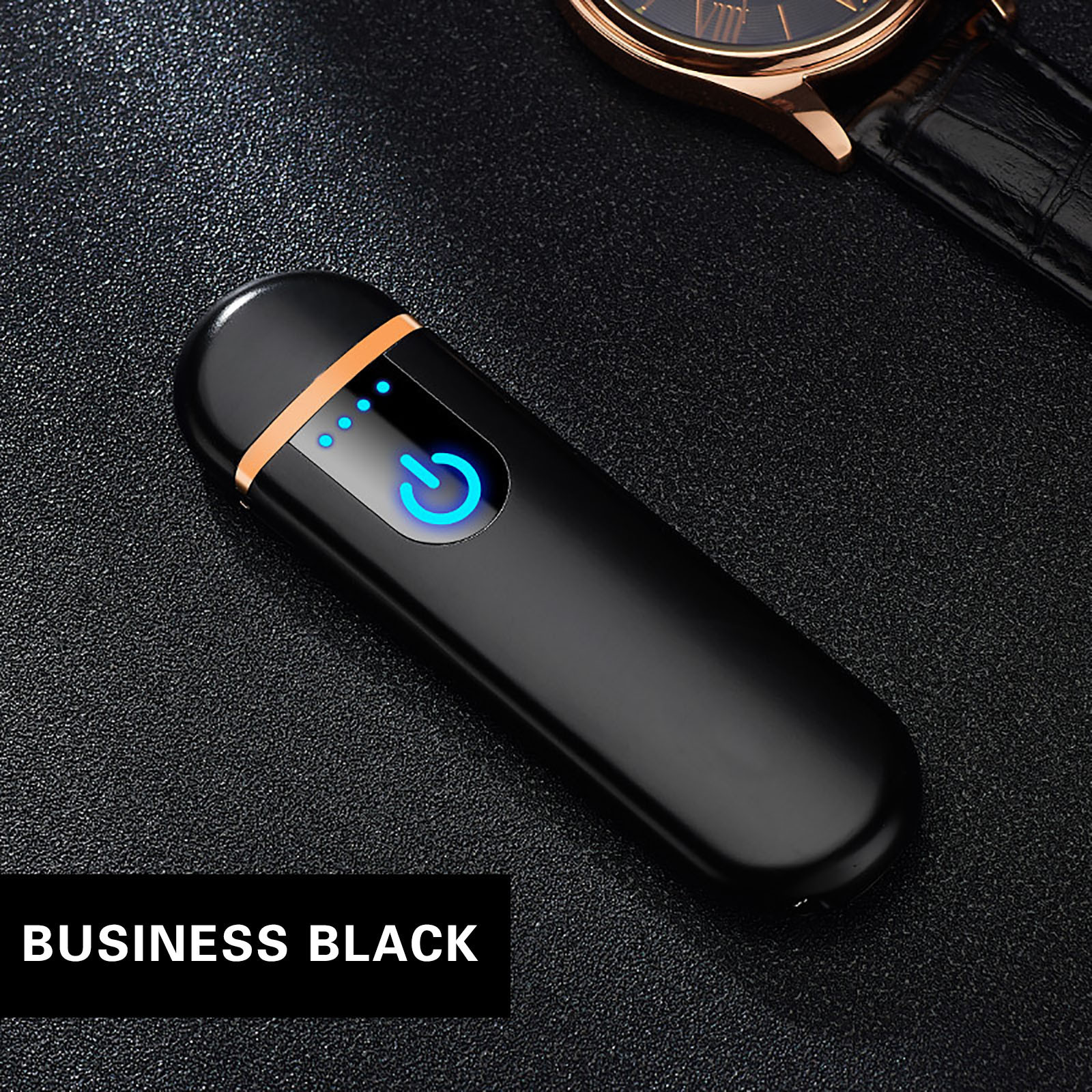 YULANBI lighter on clearance Battery Display Sensing Lighter Oval ...