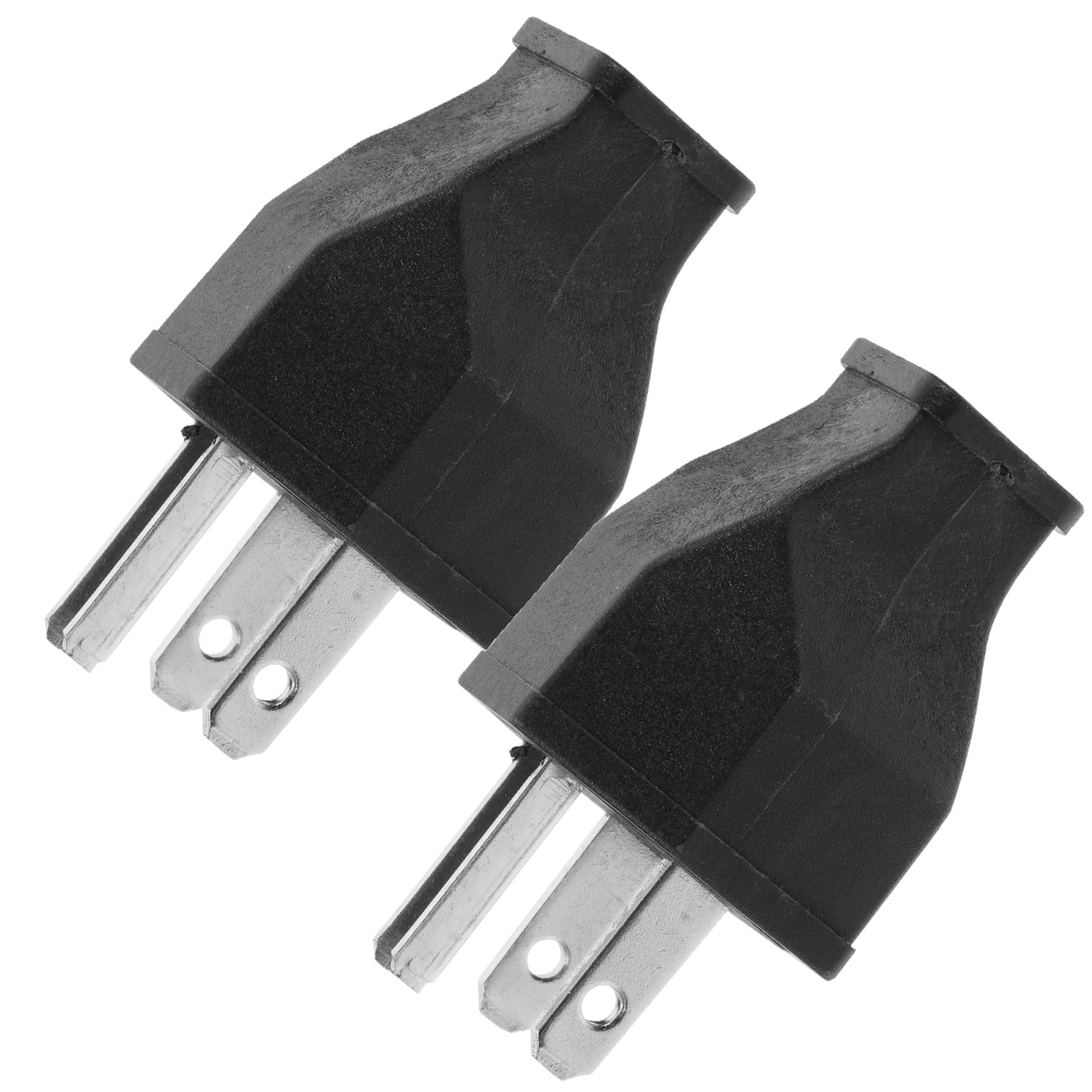 YULIJU 2 Pcs Plug Extension Cord Replacement Plug 3 Prong Electric Plug ...
