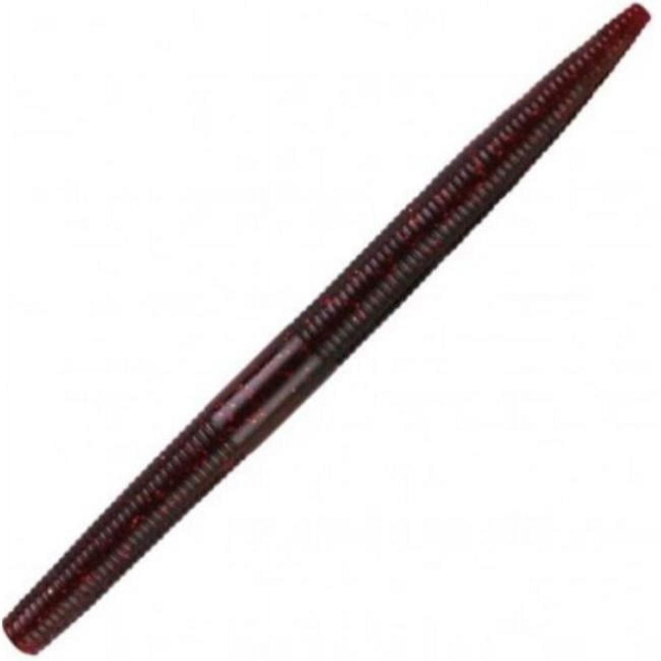 YUM Dinger 4 in. Cranberry Fishing Lures for Freshwater Species, 10 ...