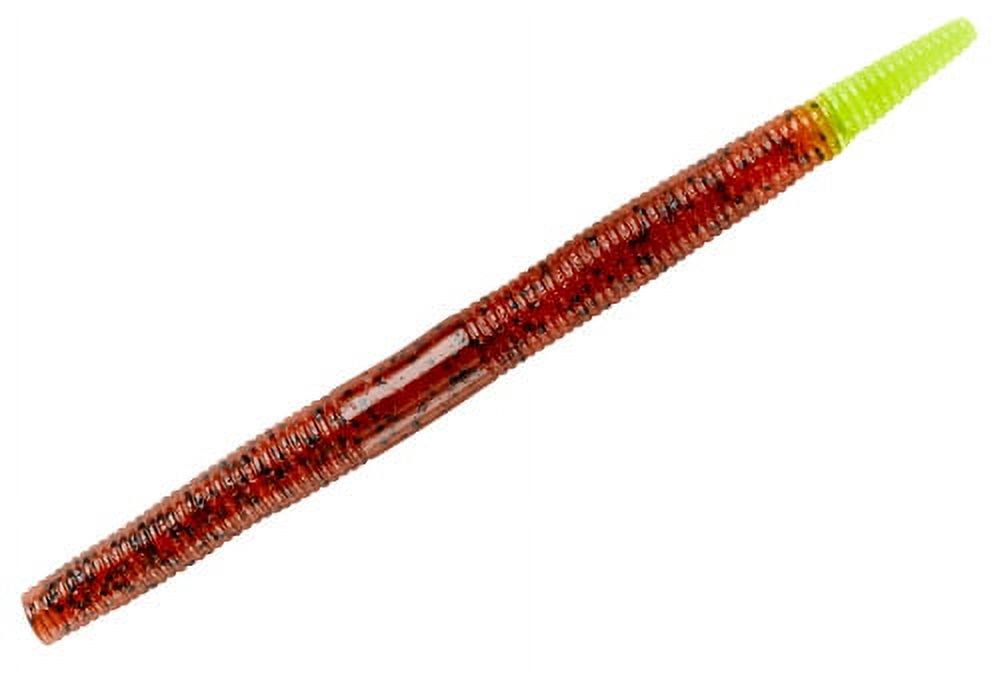 YUM Dinger Fishing Lure Soft bait Carolina Pumpkin Chartreuse 5 in ...