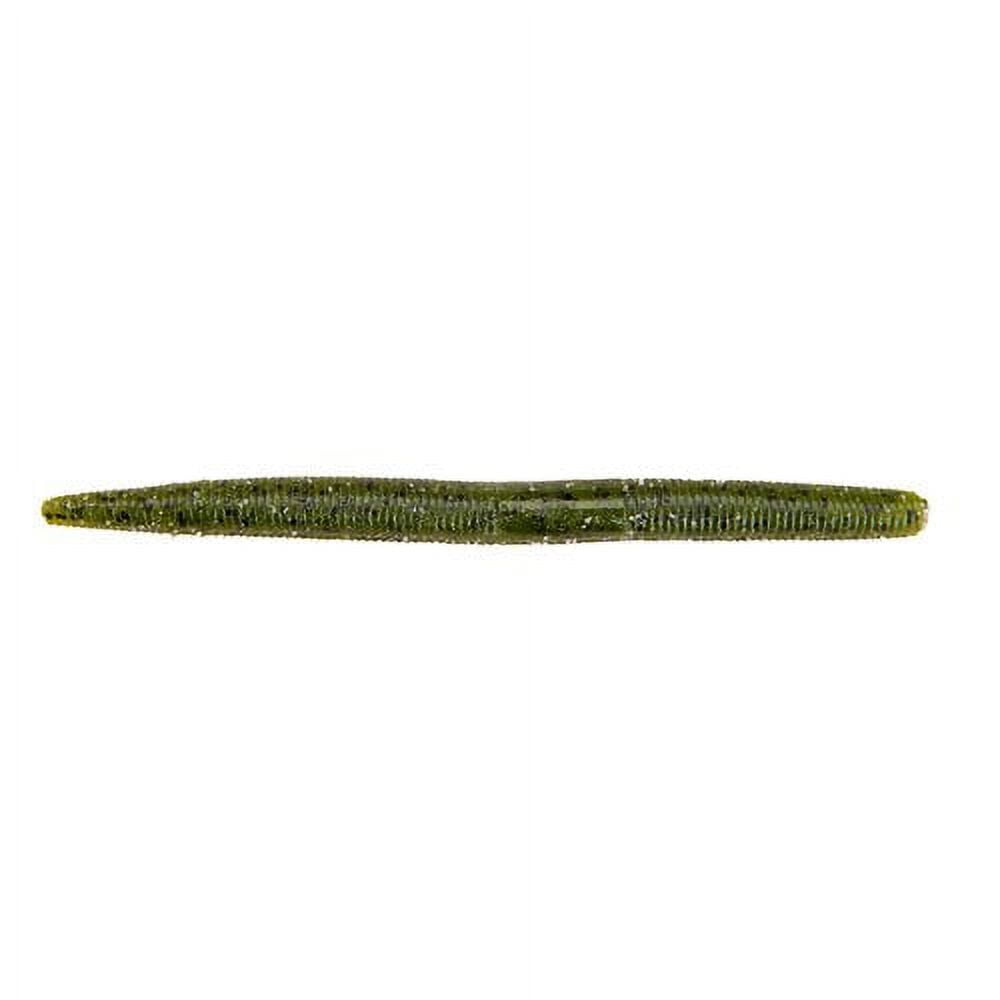 YUM Dinger Soft Plastic Worm 5 Watermelon - Bass Fishing - Walmart.com