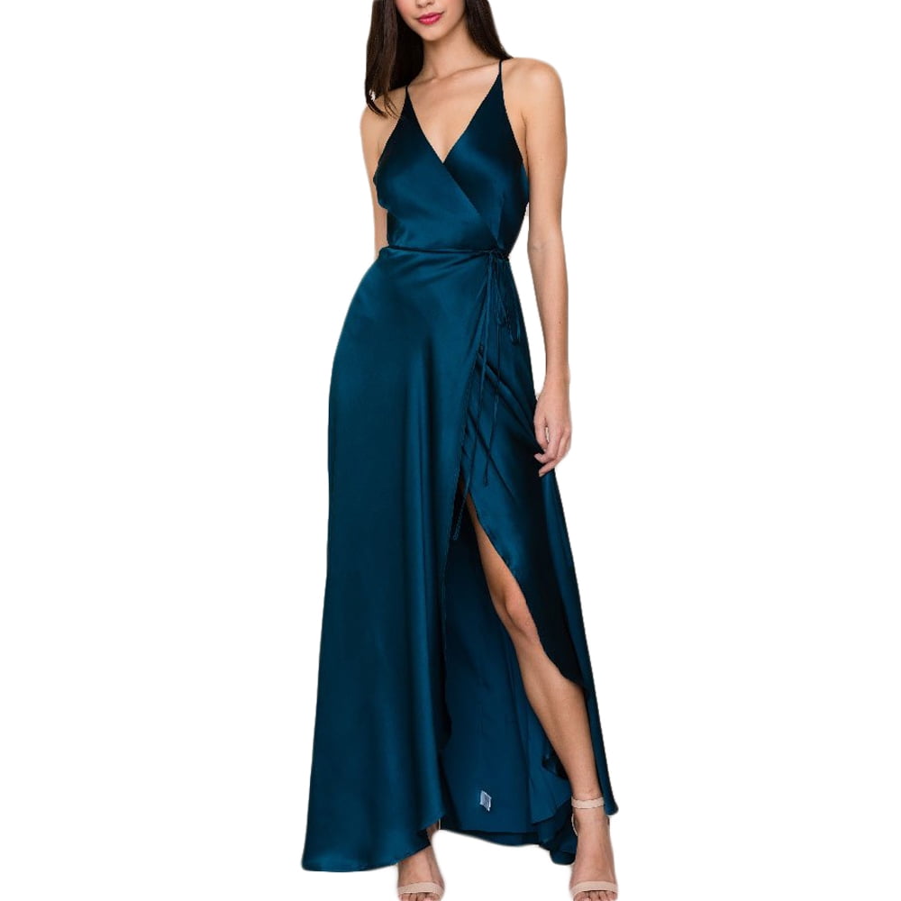 YUMI KIMM Women's Rush Hour Maxi Dress, Blue, XS - Walmart.com