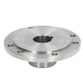 YUMILI 125mm Spindle Flange, Lathe Flange High Manganese Steel Spindle ...