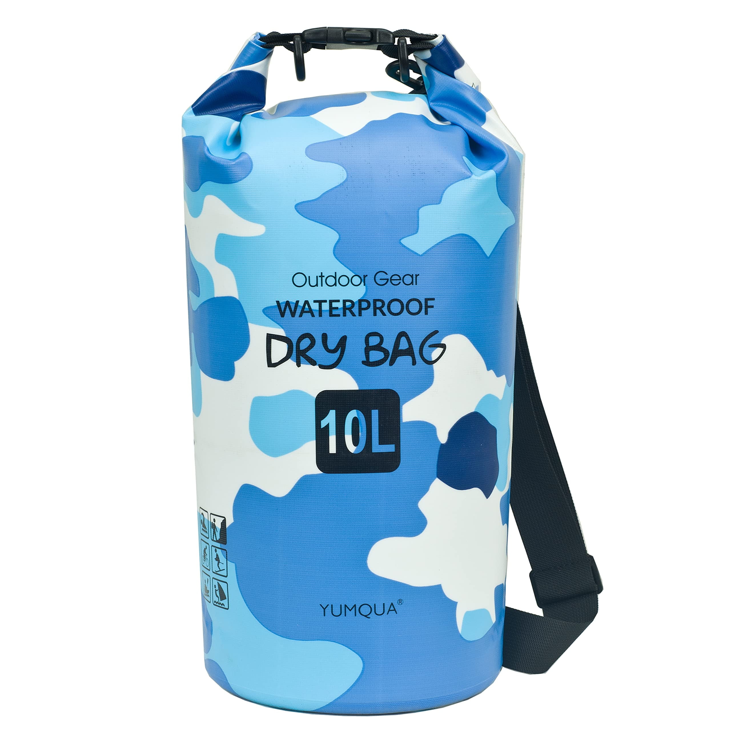 YUMQUA Waterproof Dry Bag Backpack for Women Men 5L/10L/20L/30L/40L ...