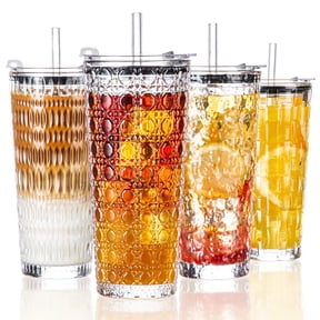 Drinking Glasses with a Straw