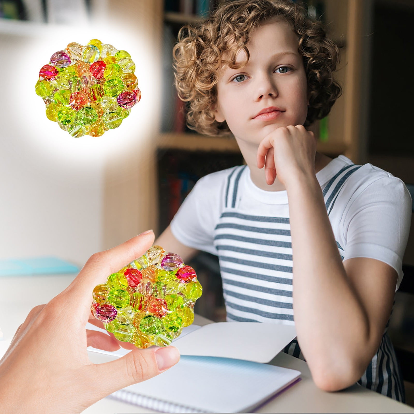 YUNAFFT Candy Stress Ball - Sensory For Kids And Adults Colorful Candy ...