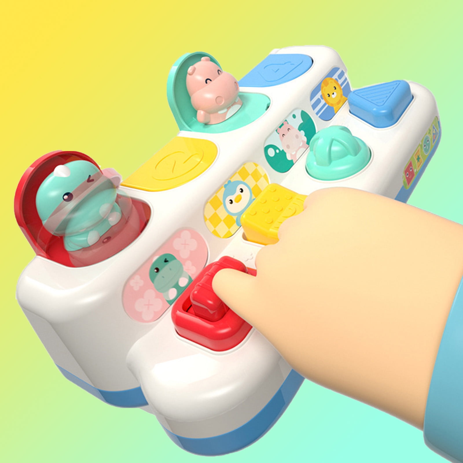 YUNAFFT Cause and Effect Toy 6-12 Months, Baby Push Button Pop Up ...