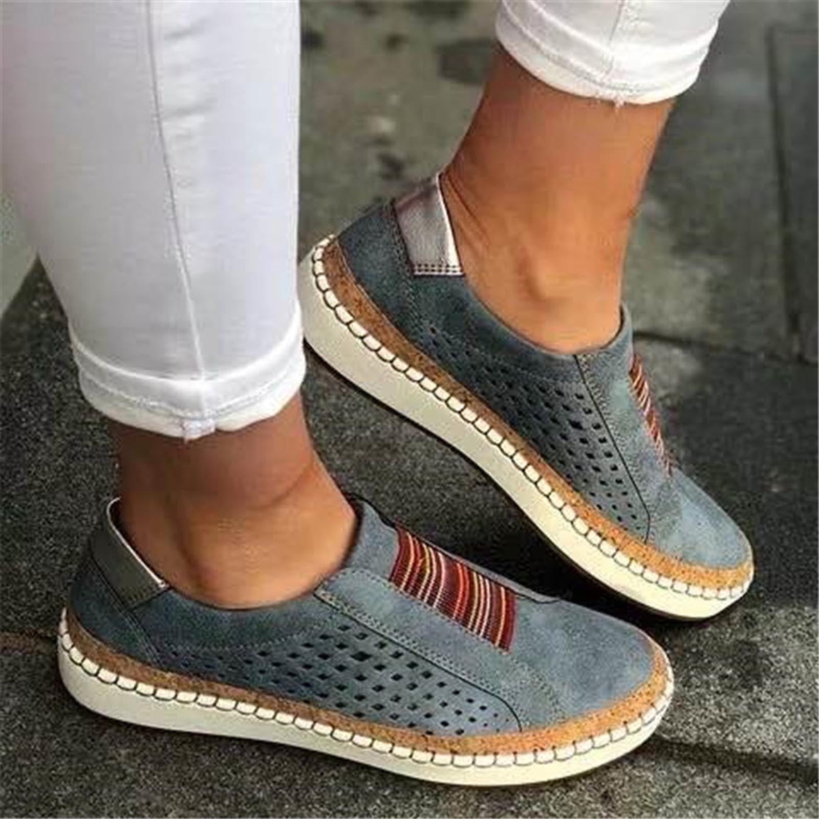 Babysbule Shoes Women, Spring Sneakers Women Casual Ladies Sport Shoes ...