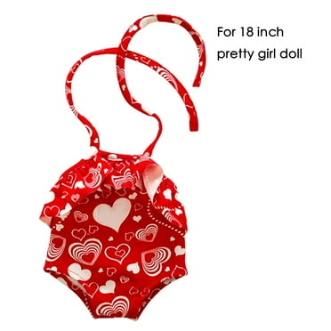 K.T. Fancy 8 Pcs Baby Doll Clothes with Bassinet for 17- 20 inch Baby ...