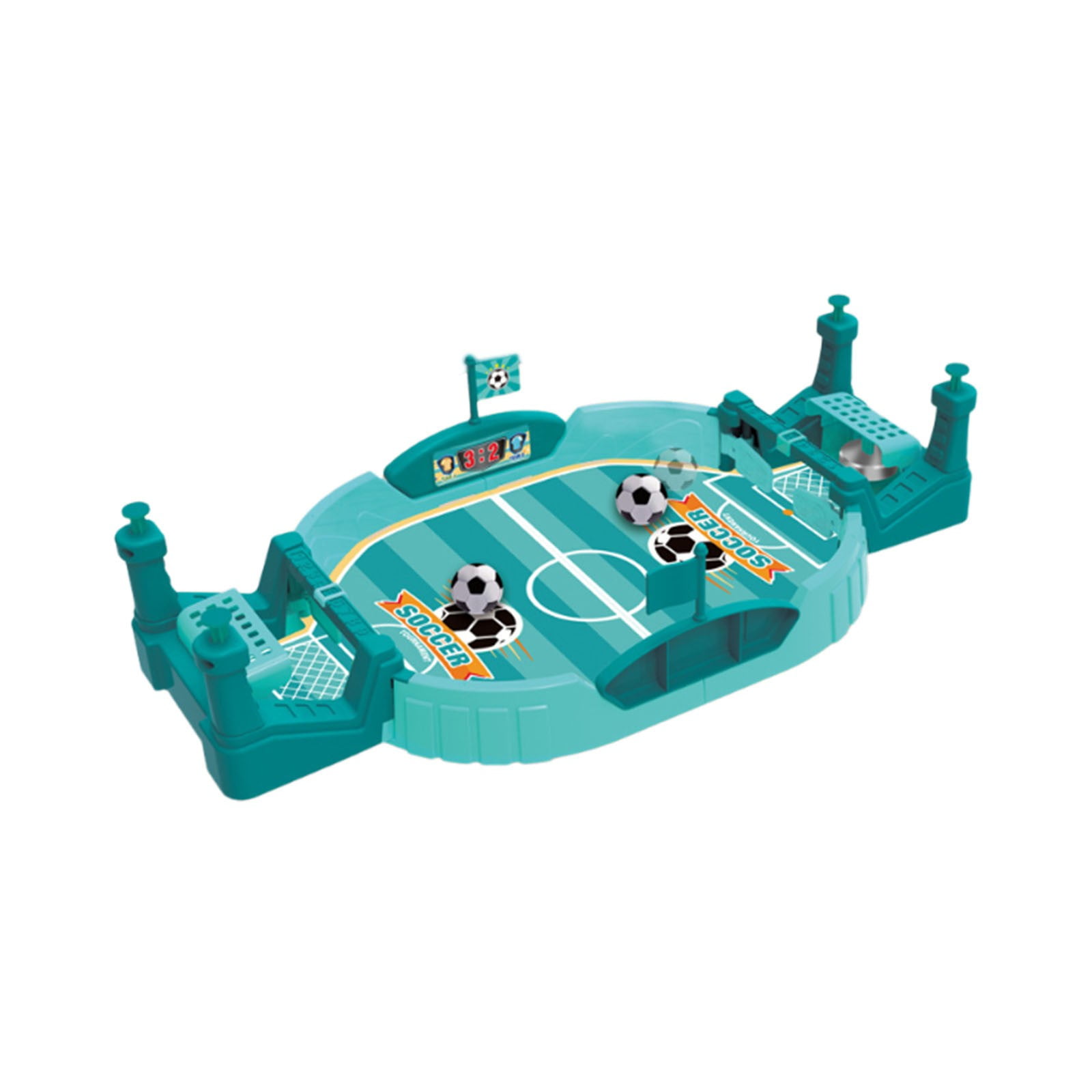 YUNAFFT Football Table Interactive Game, Mini Tabletop Soccer Pinball ...