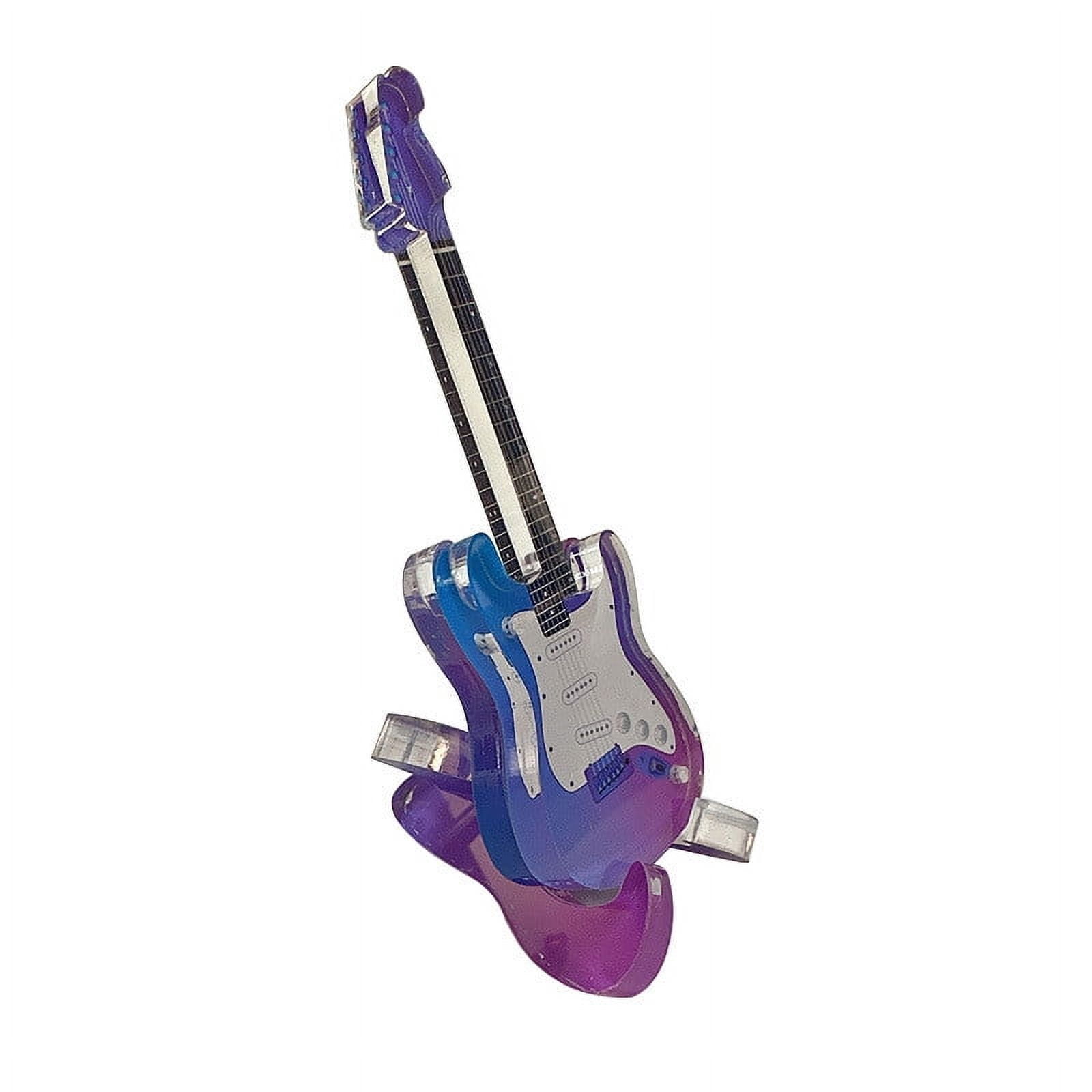 YUNAFFT Miniature Electric Guitar | Acrylic Miniature Figurine ...