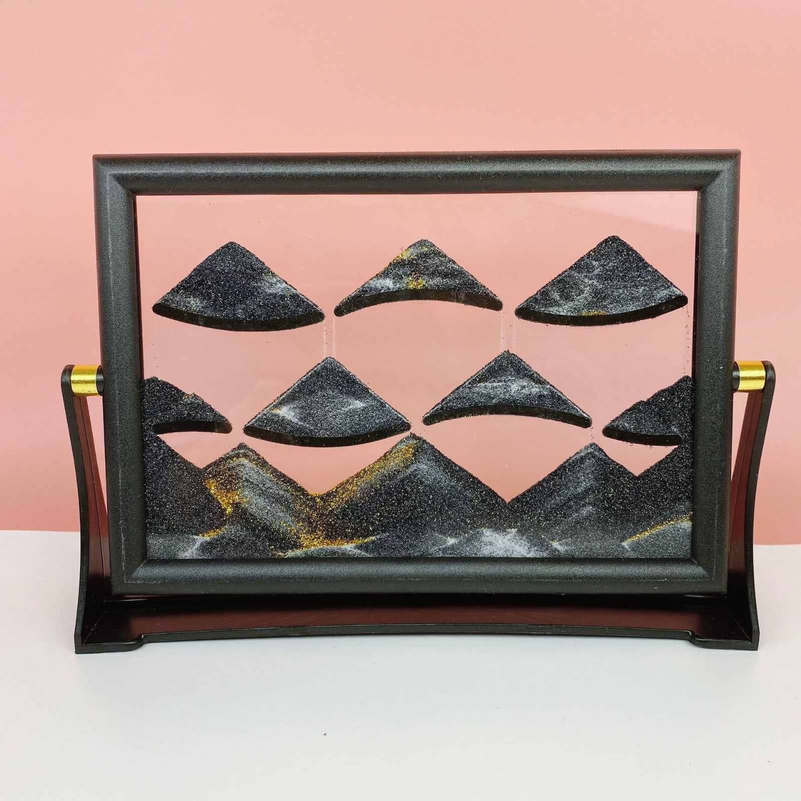 YUNAFFT Moving Sand Art Pictures - Rectangle 3D Dynamic Sand Painting ...