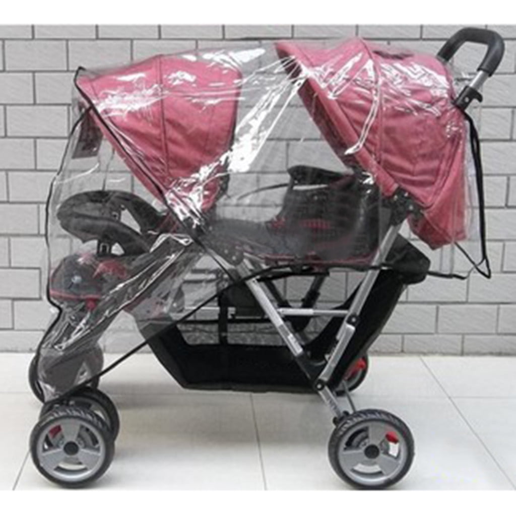 YUNAFFT Pushchair Rain Cover for Baby Pram Wind Rain Weather Shield ...
