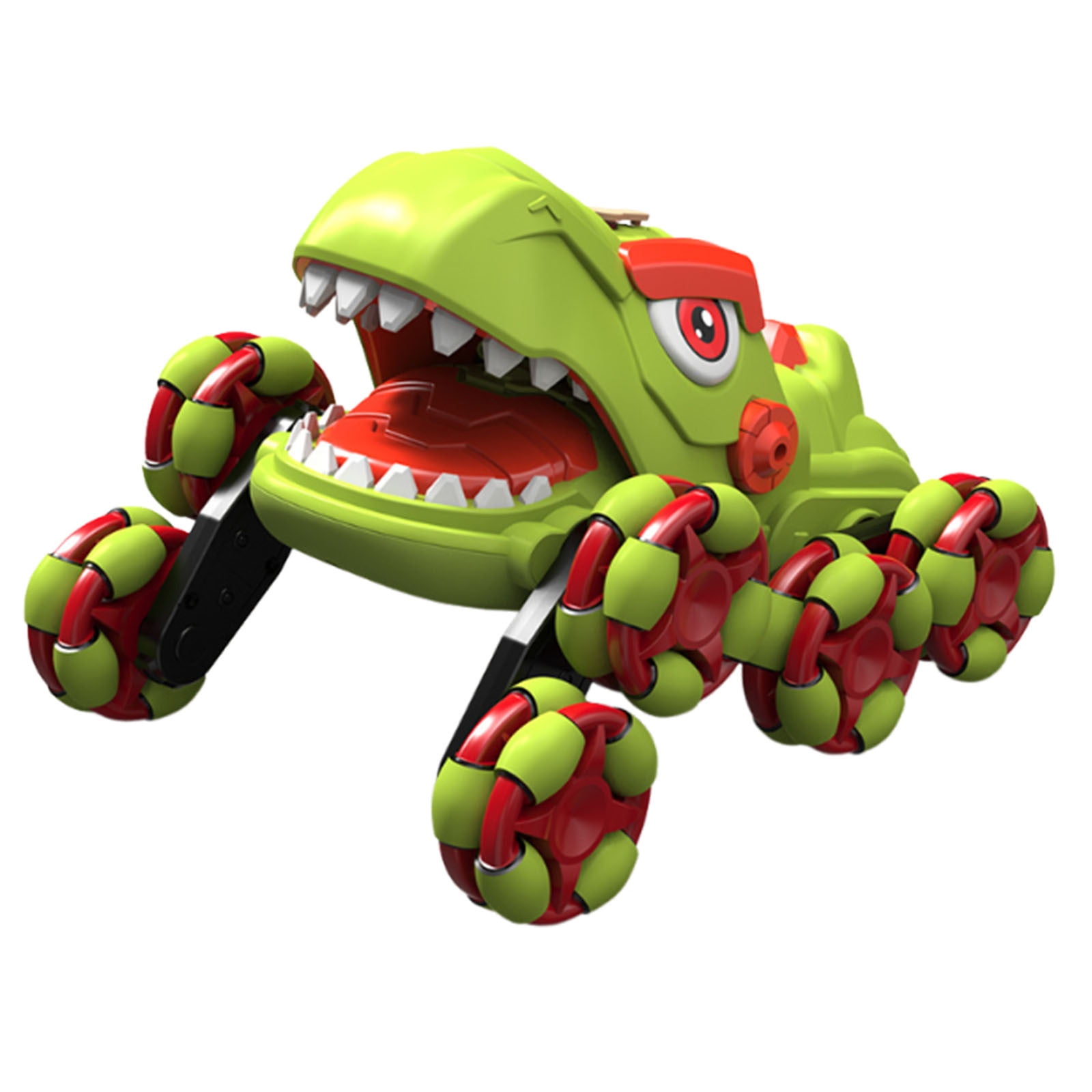 YUNAFFT RC Eight Wheel Dinosaur Stunt Car Transformer Spray Electric RC ...