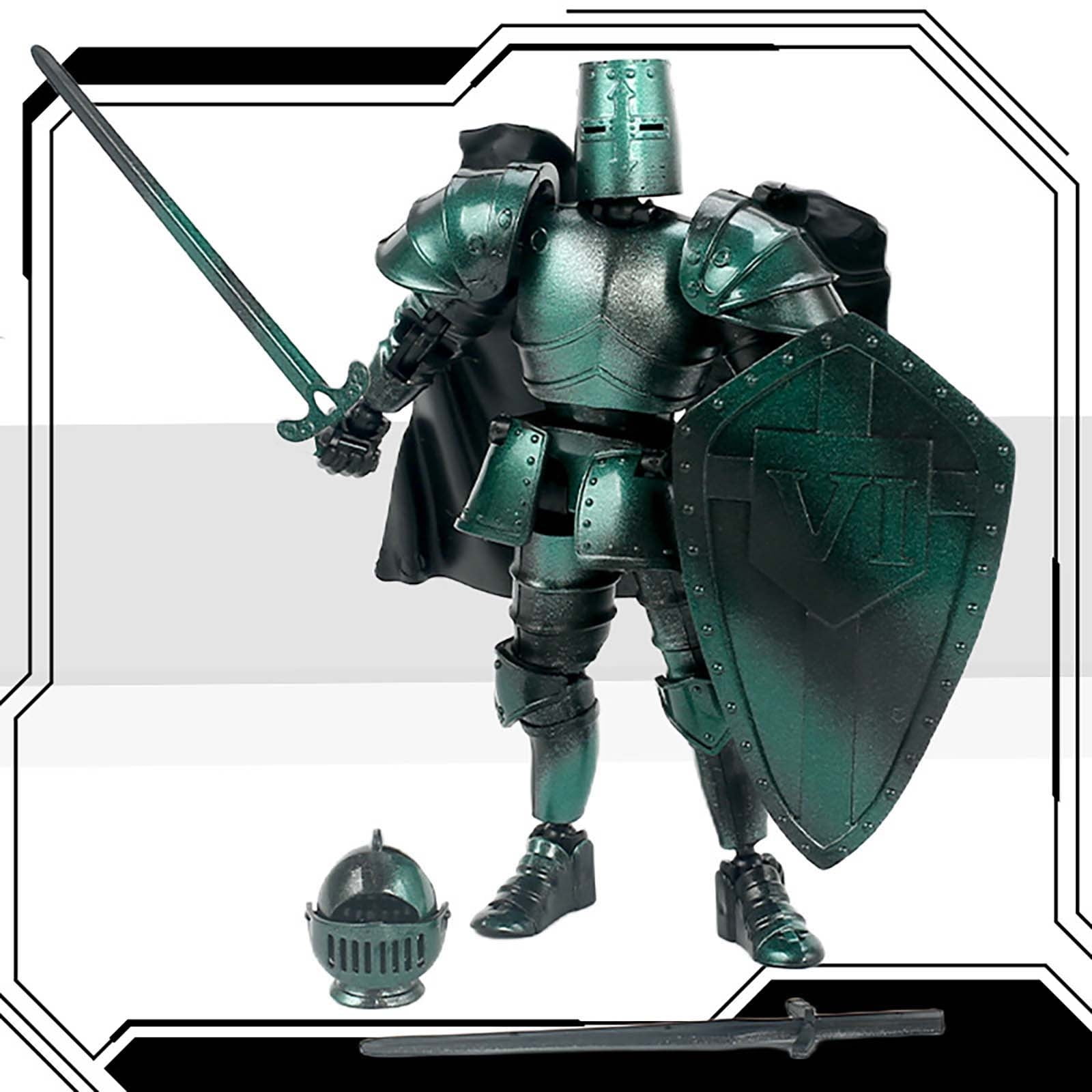 YUNAFFT Robot T13 Action Figure PVC Model Titan 13 Medieval Knights ...