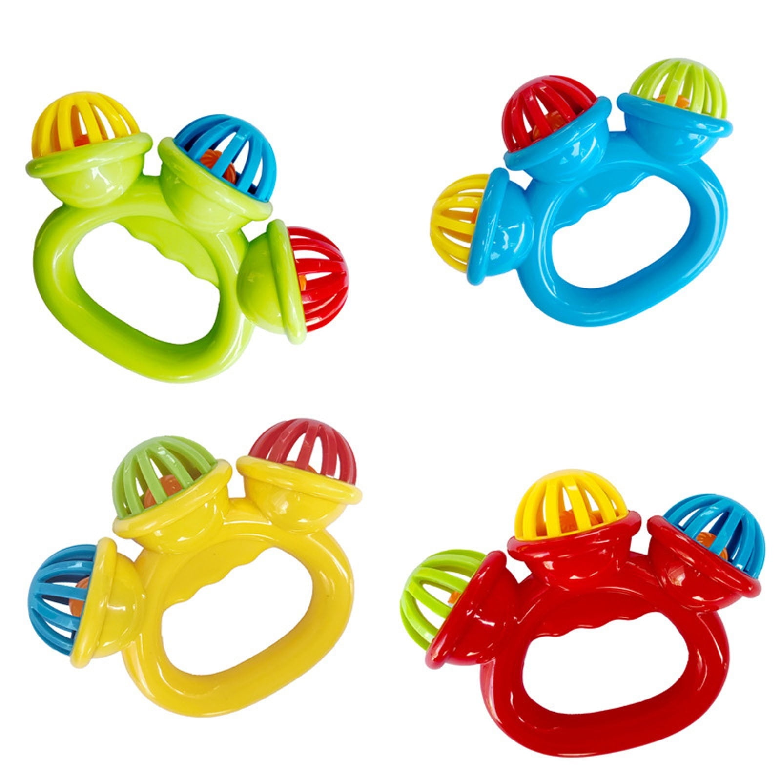 YUNAFFT Soothing Toys Sleigh Bells Percussion Rhythm Sticks for Kids ...