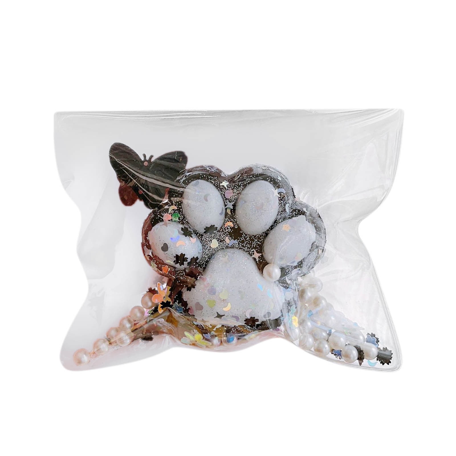 YUNAFFT Squishy Cat Paw Squeeze Toys for Kids, Kawaii Squishy Fidget ...