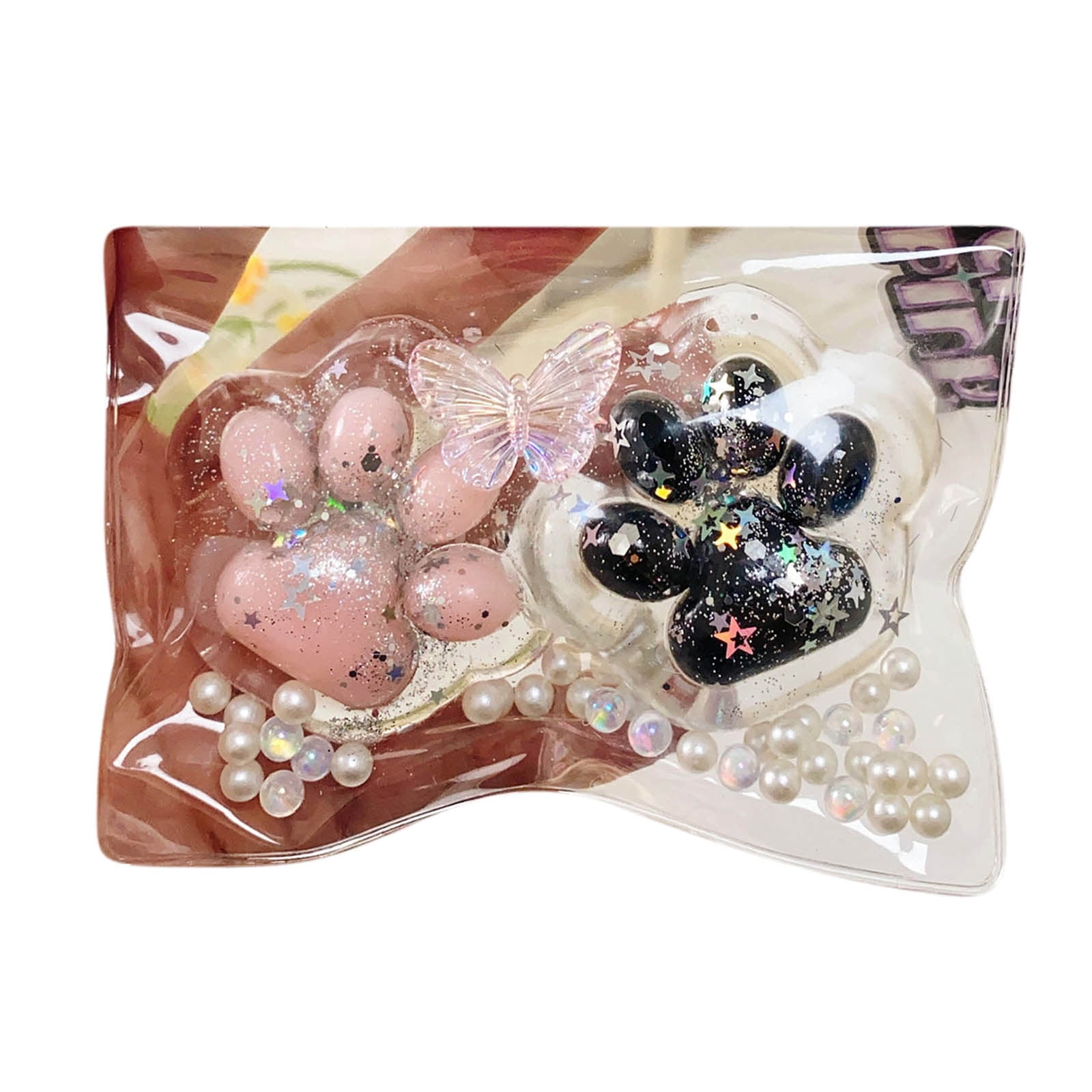 YUNAFFT Squishy Cat Paw Squeeze Toys for Kids, Kawaii Squishy Fidget ...