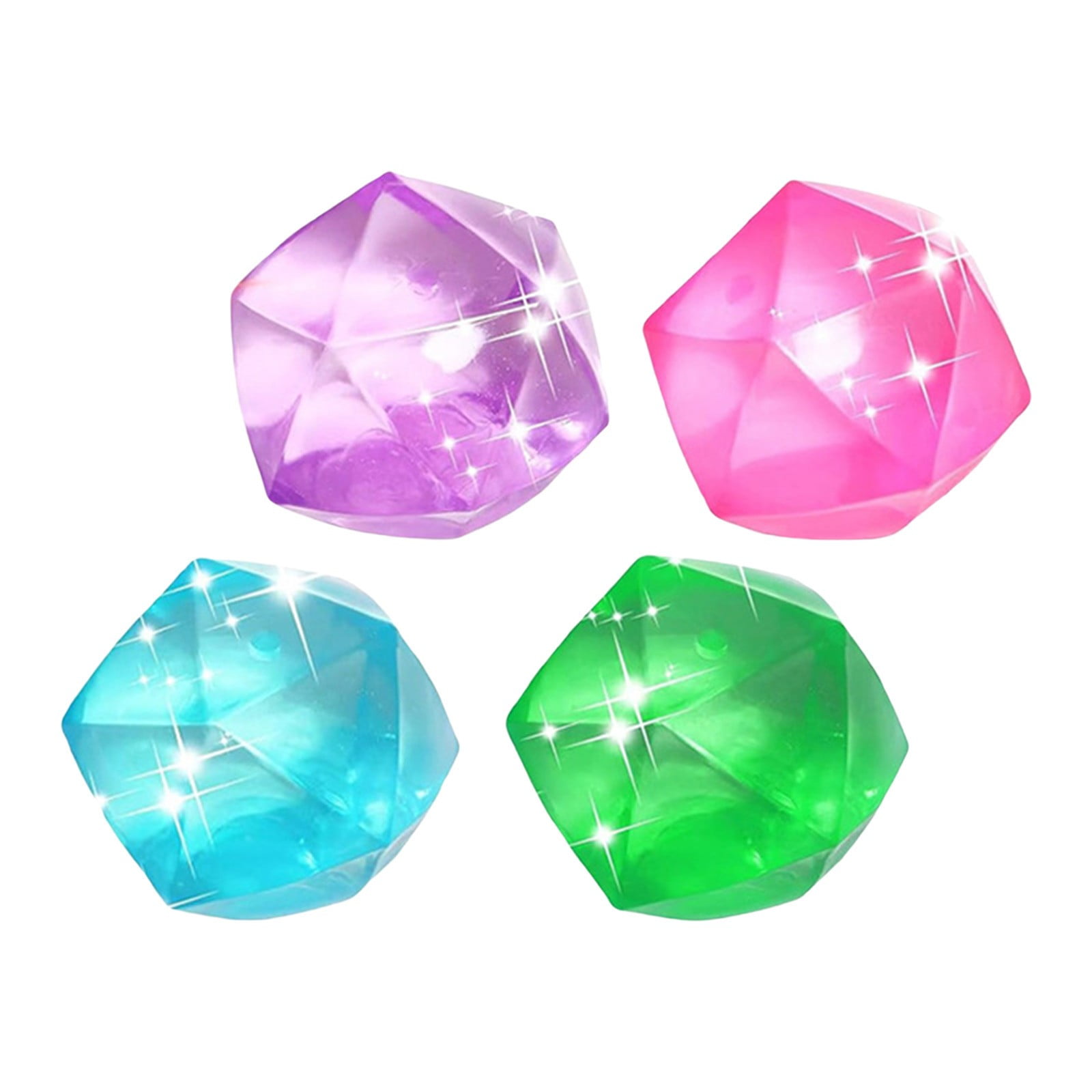 YUNAFFT Squishy Stress Balls-Diamond Malt Sugar Ball-Sensory Fidget Toy ...