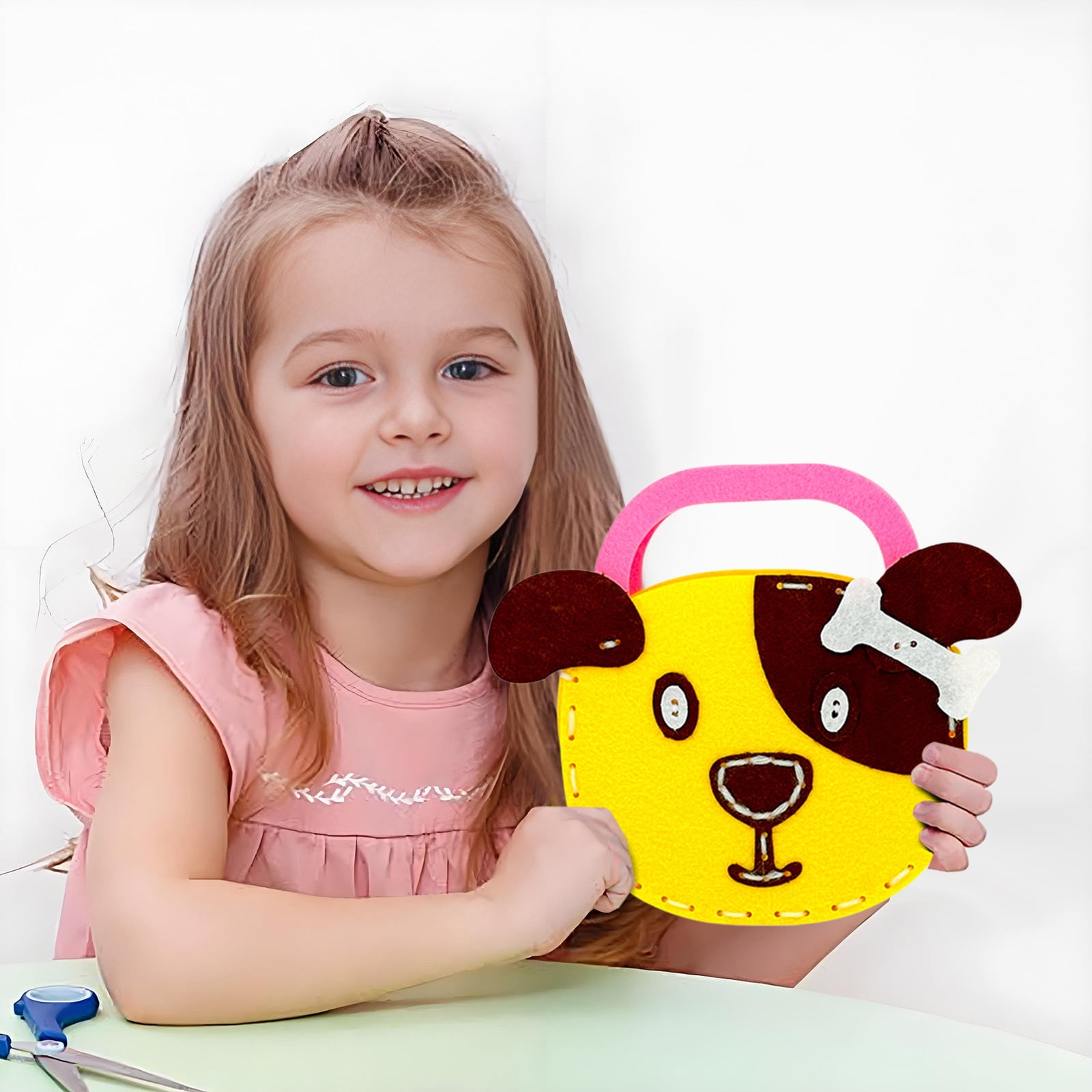 YUNAFFT Toddler Arts and Crafts, Craft Kits for Sewing Sets, Preschool ...