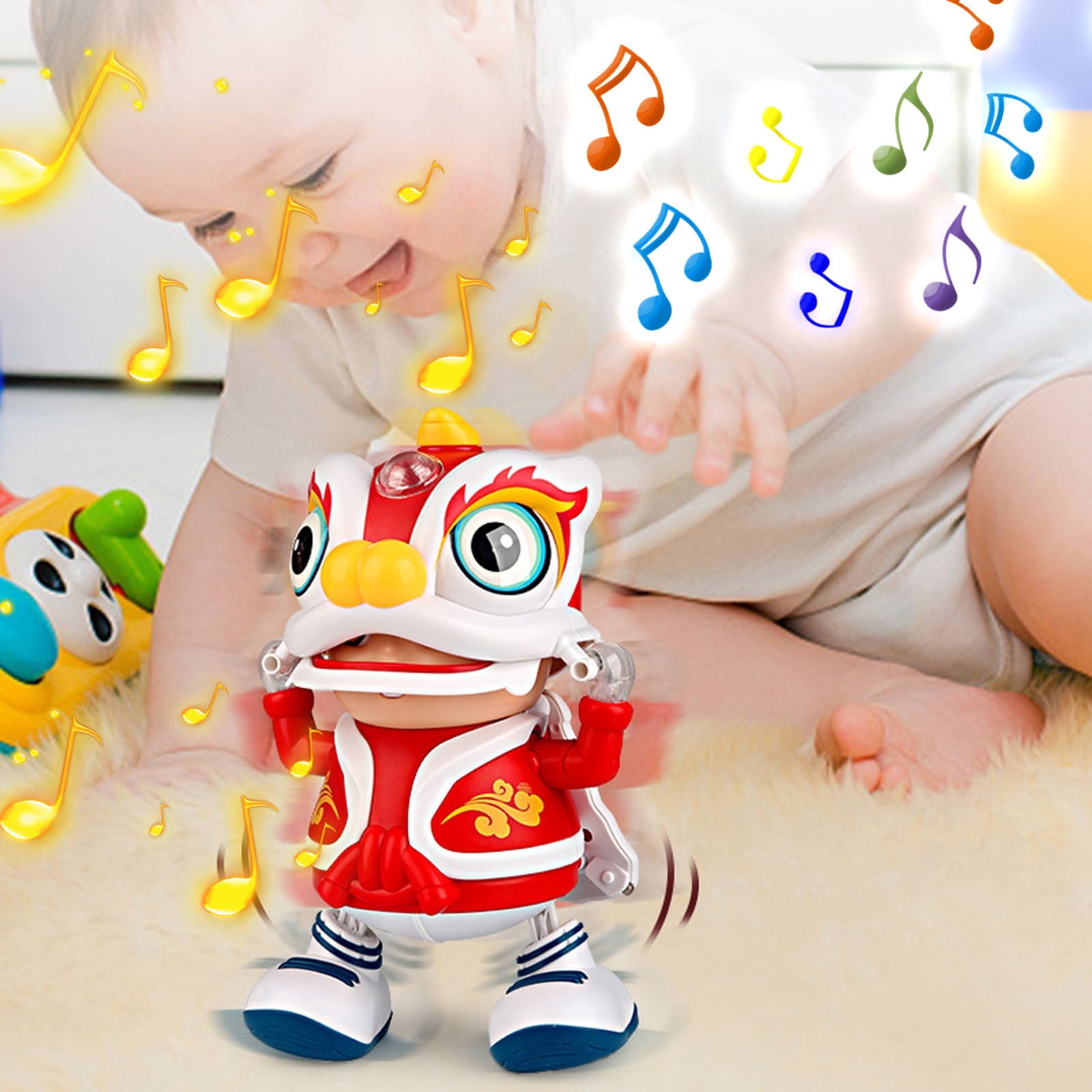 YUNAFFT Traditional Chinese LIONs Boy Boy Dancing LIONs Boy Boy Toy ...