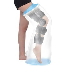 Knee Cast Cover for Shower, Waterproof Bandage and Cast Protector for ...