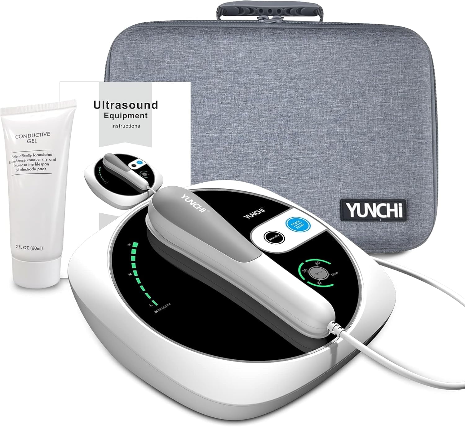 YUNCHI Ultrasonic Physical Therapy Device, White 02 - Walmart.com