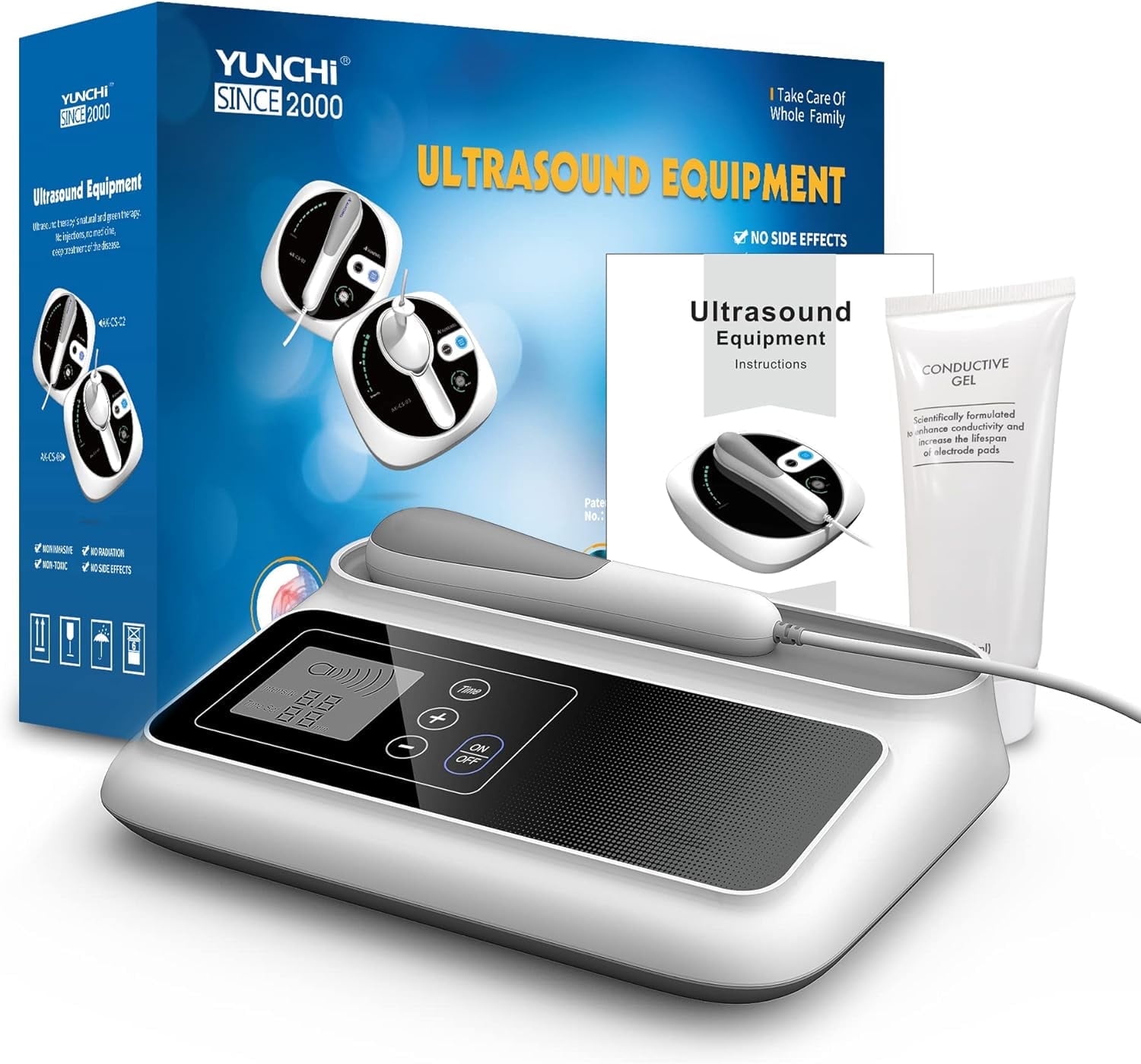 YUNCHI Ultrasonic Physical Therapy Device, White 01 - Walmart.com