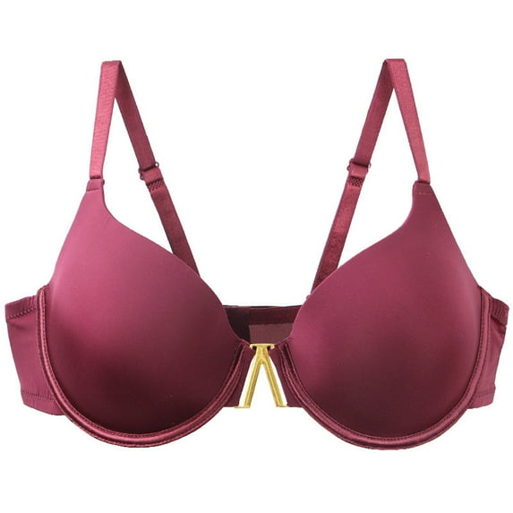 YUNCITY Bras For Women Comfort Wireless Unlined Bra Seamless Soft Cup ...