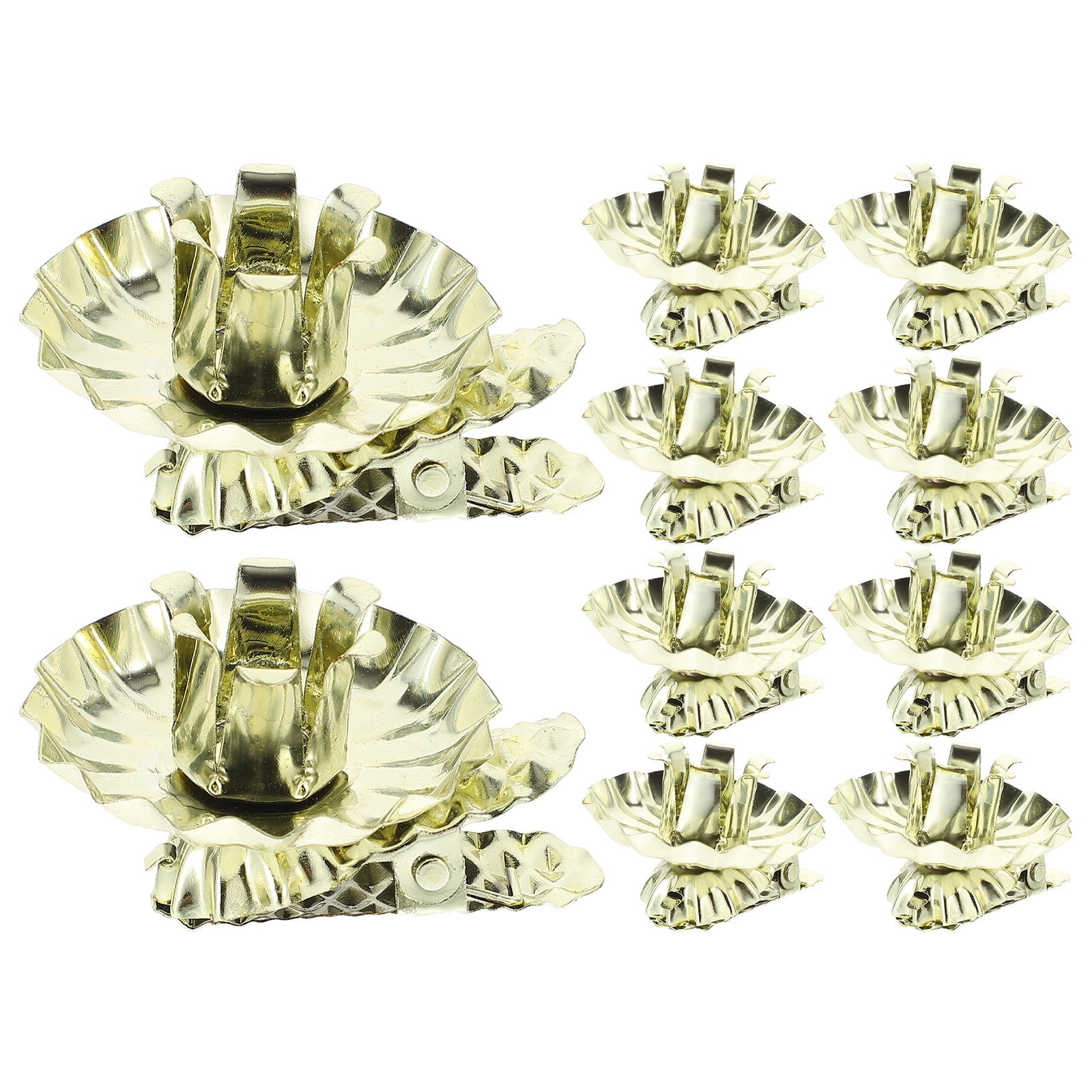 YUNLIGHTS 10-Pack Candle Clips for Christmas Tree, Festive Home Decor ...