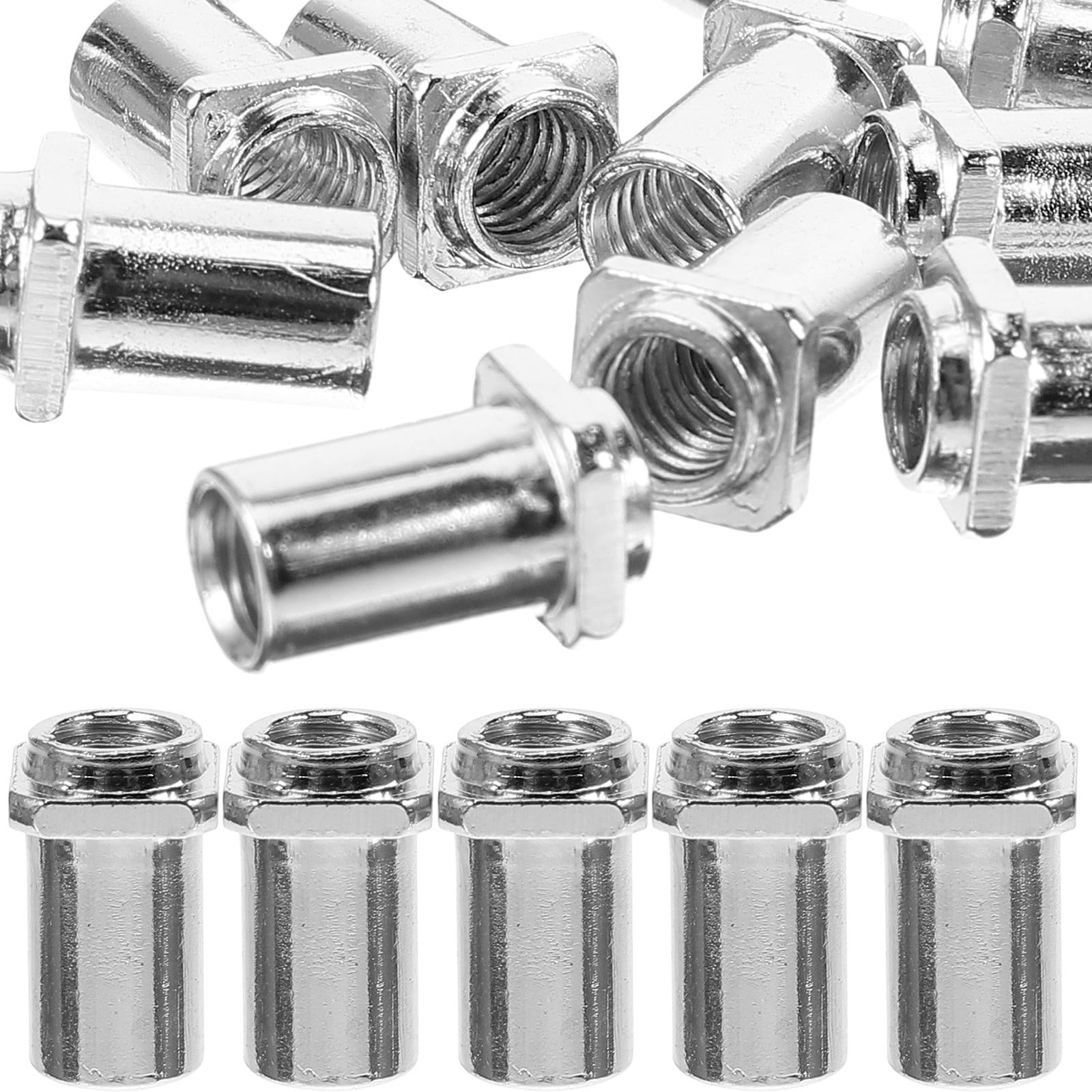 YUNLIGHTS Drum Lug Nut Replacement Part Silver 20Pcs - Walmart.com