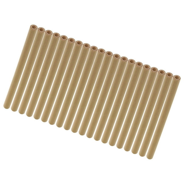 YUNLIGHTS 20pcs Mason Bee House Reed Nest Tubes Refill 20cm Mason Bee ...