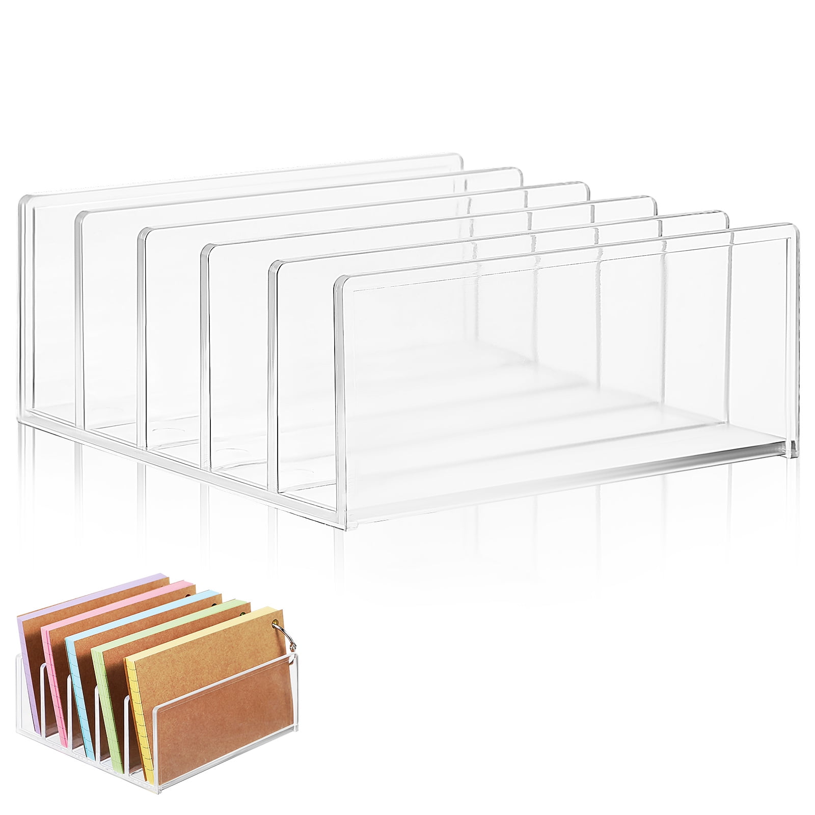 YUNLIGHTS Book Shelf Office Supply Multipurpose Bookend Study Book ...