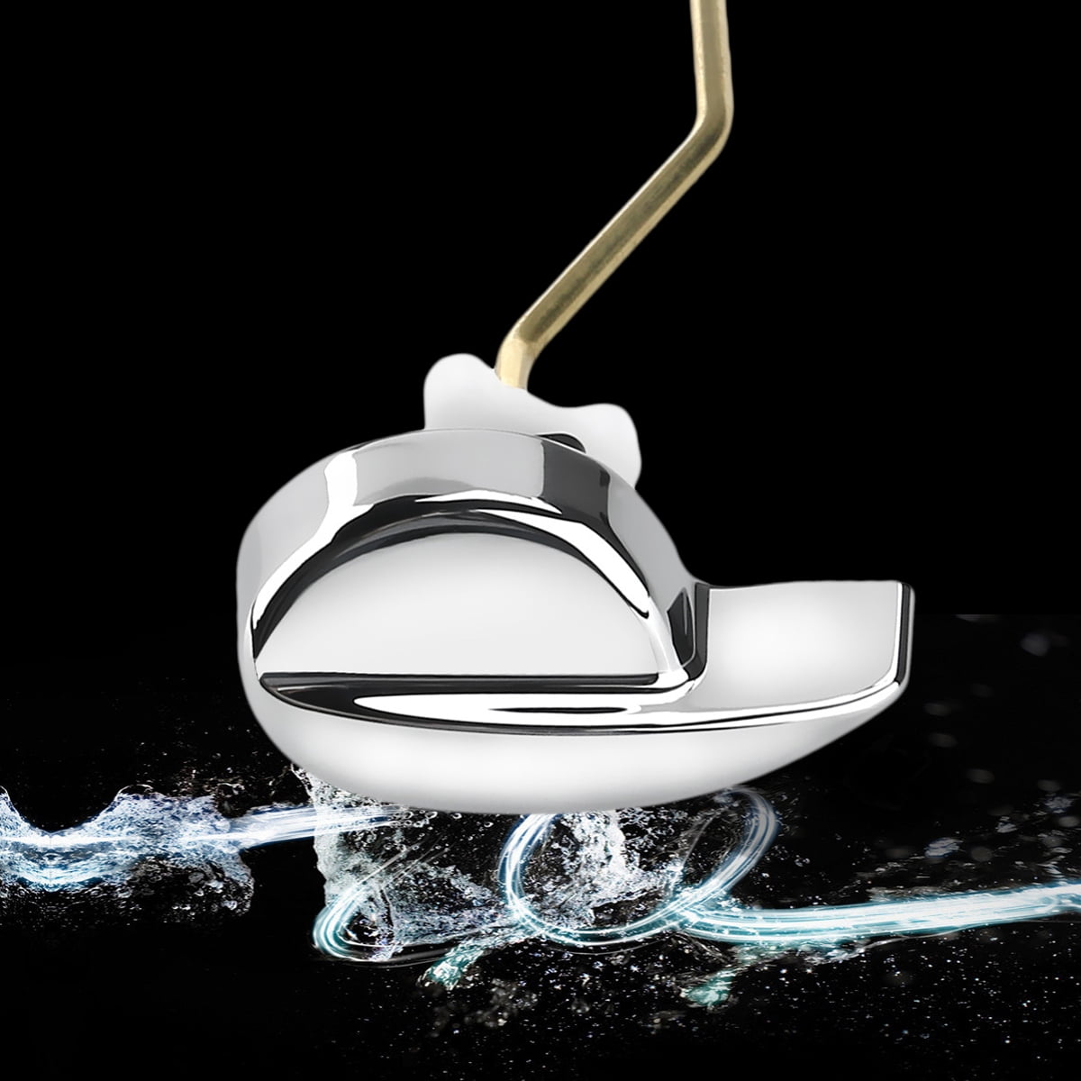 YUNLIGHTS Angle Fitting Side Mount Toilet Lever Zinc Alloy Plated ...