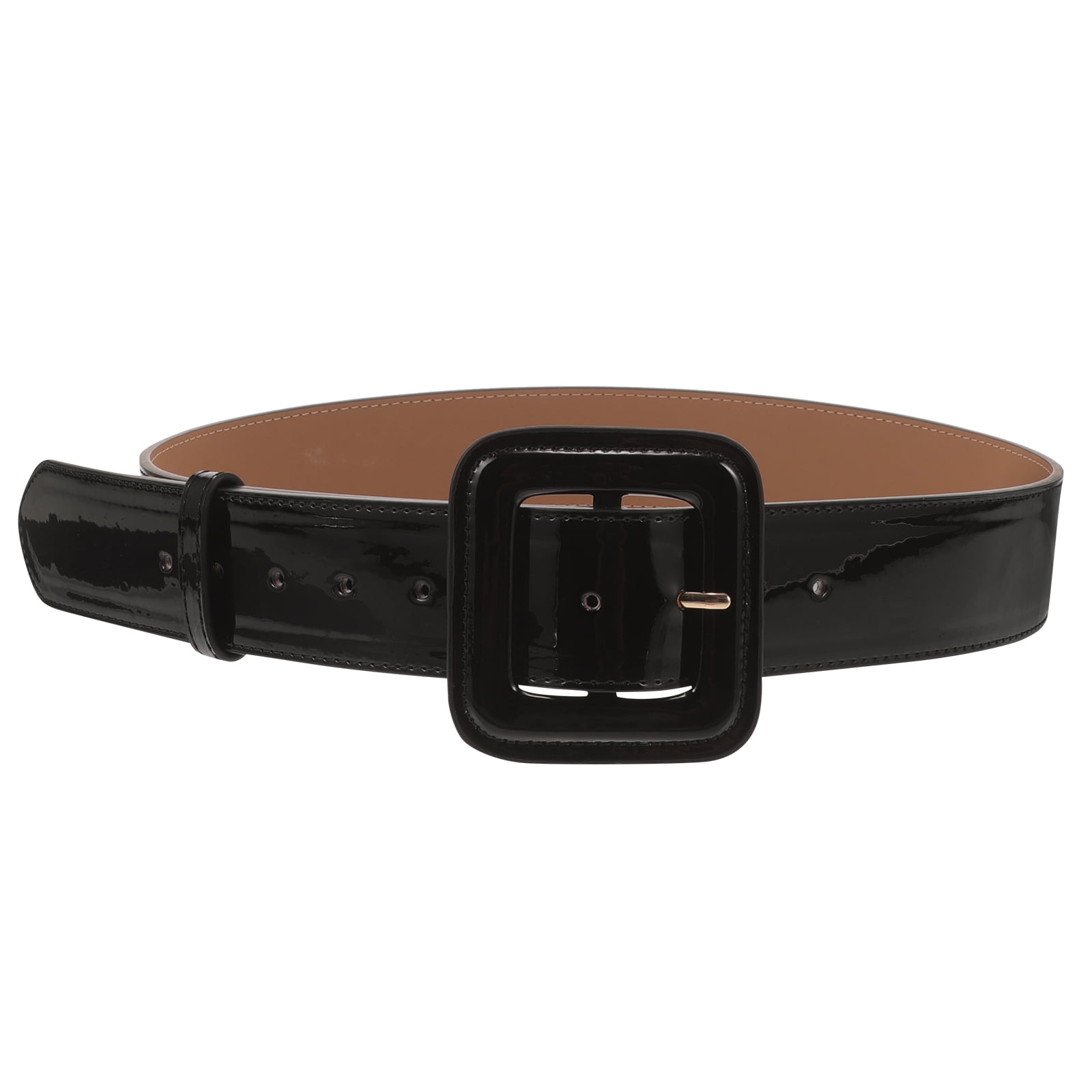 YUNLIGHTS Women Wide Belt Black 1Set 45.3x3.3x0.2In - Walmart.com